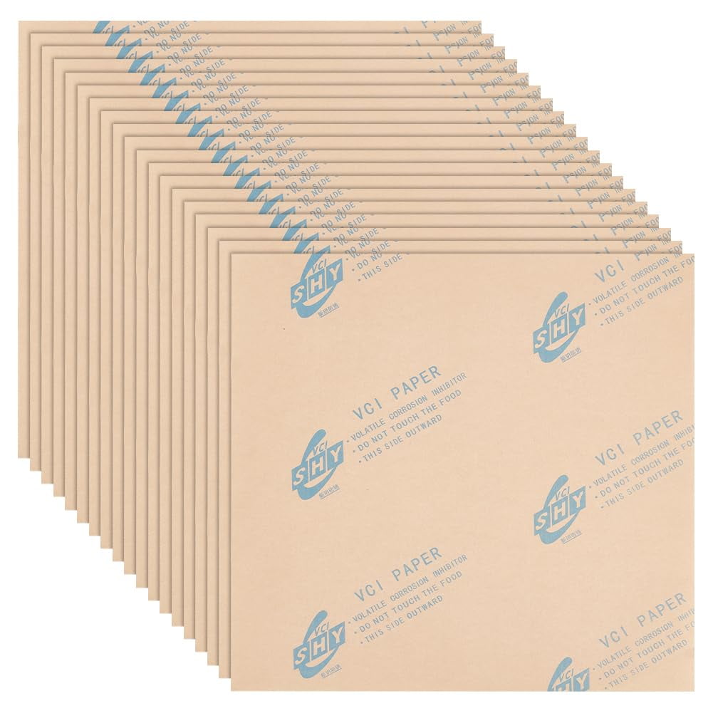 BENECREAT 60 Sheets Anti-Corrosion KEF16 Paper 12x12 Inch Anti-Rust ...