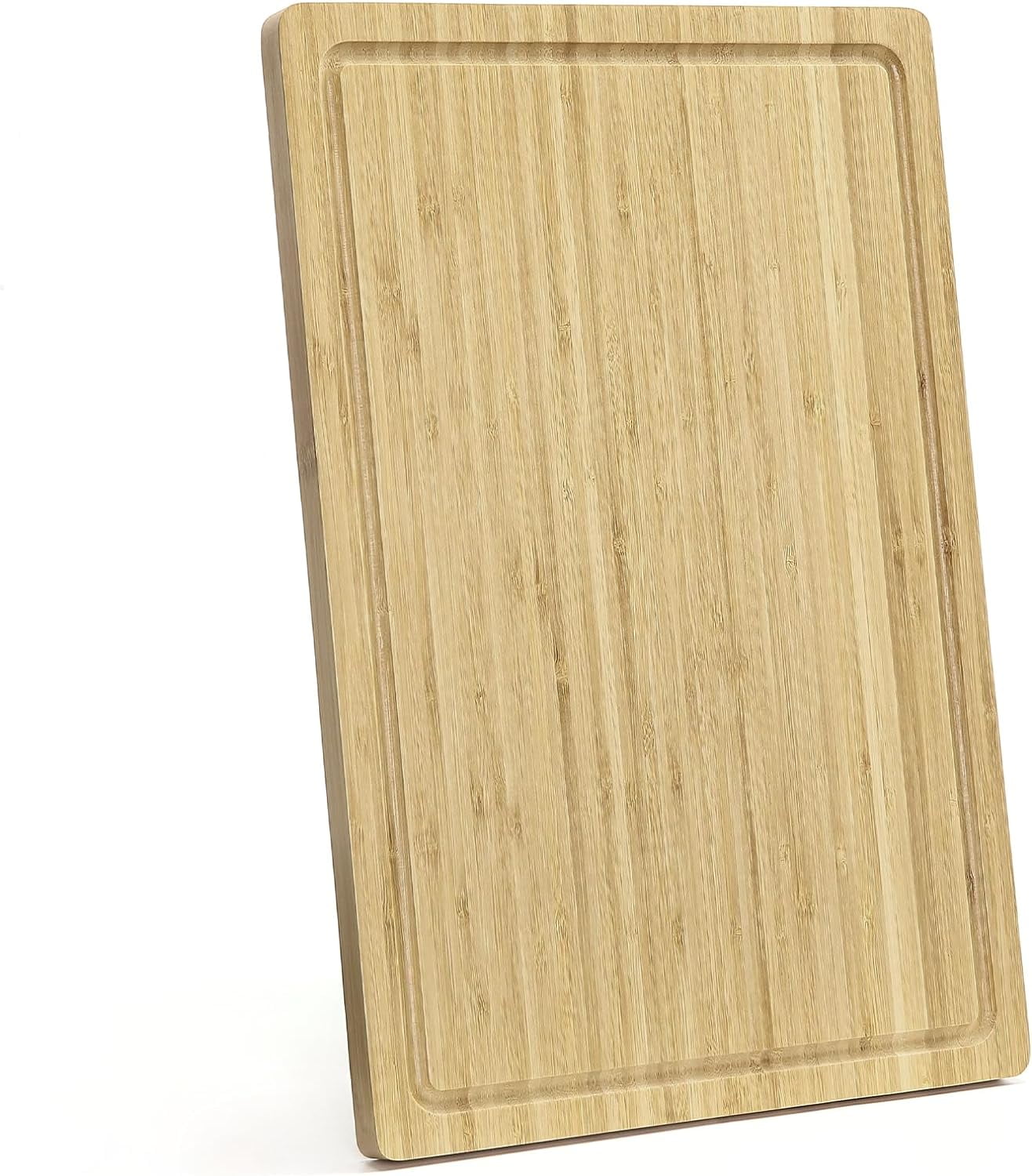 BENESKY 20 x 15 Inch Bamboo Cutting Board for Kitchen, Wooden Butcher ...