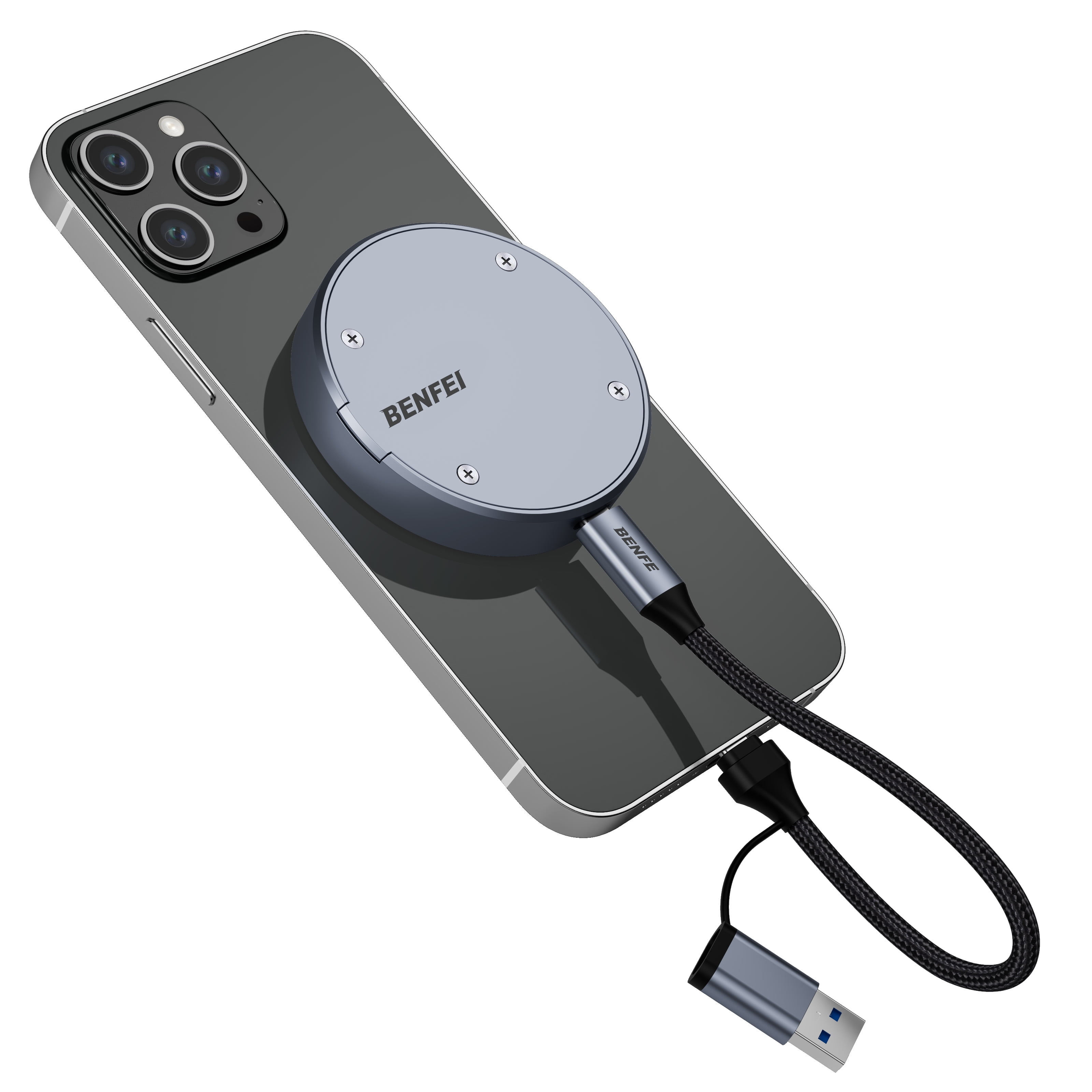 BENFEI 10Gbps Magnetic M.2 NVME SSD Enclosure Supports 10s Power Loss ...