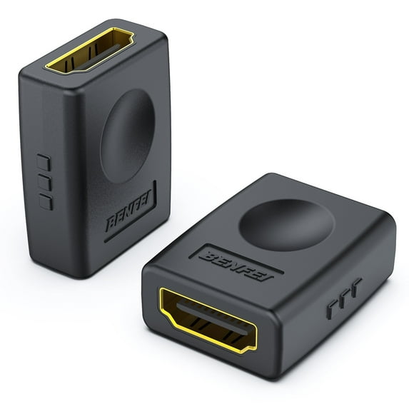 Benfei 4K HDMI Coupler, Female to Female Adapter, Supports 4K, 3D, ARC ...
