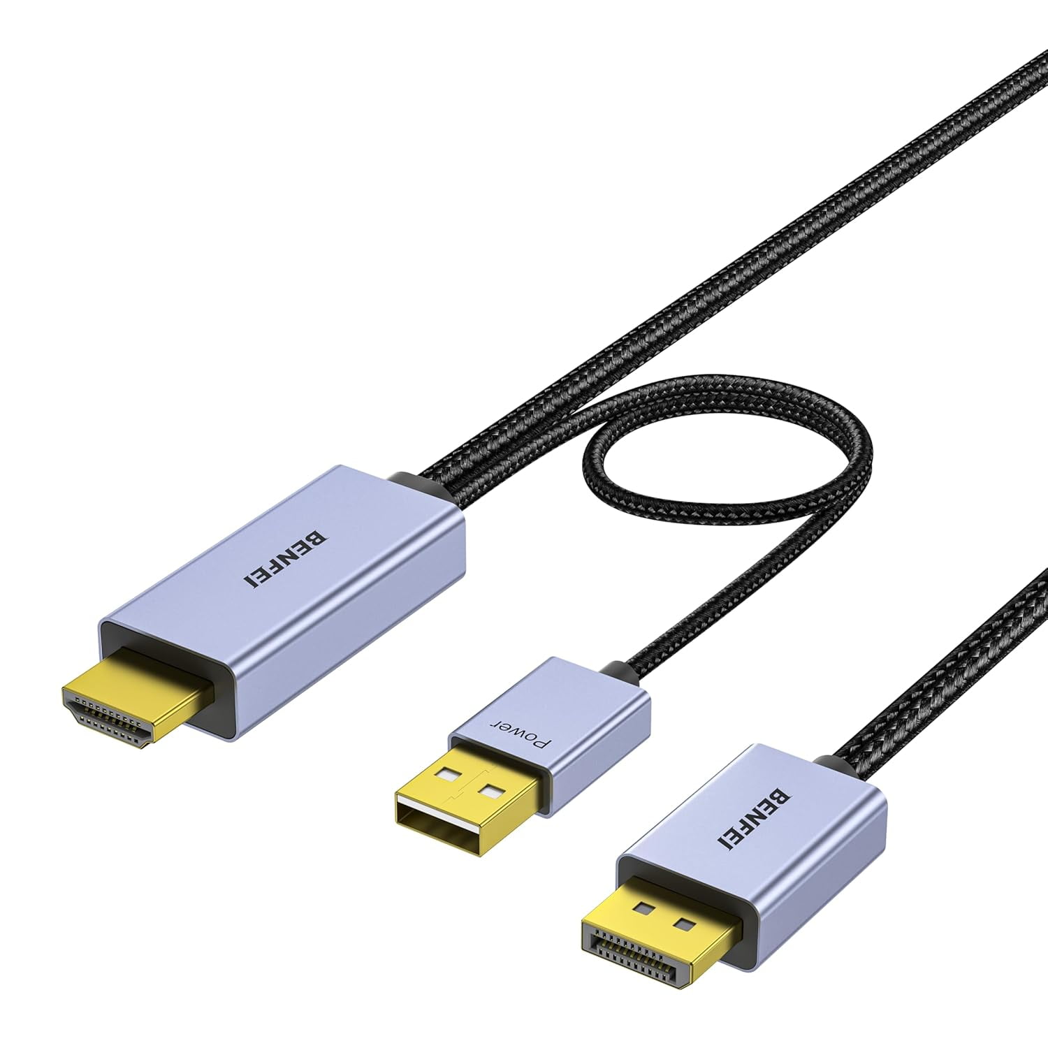 BENFEI DisplayPort 1.4 to HDMI 2.1 6 feet Cable 8K@60Hz 4K@240Hz/165Hz ...