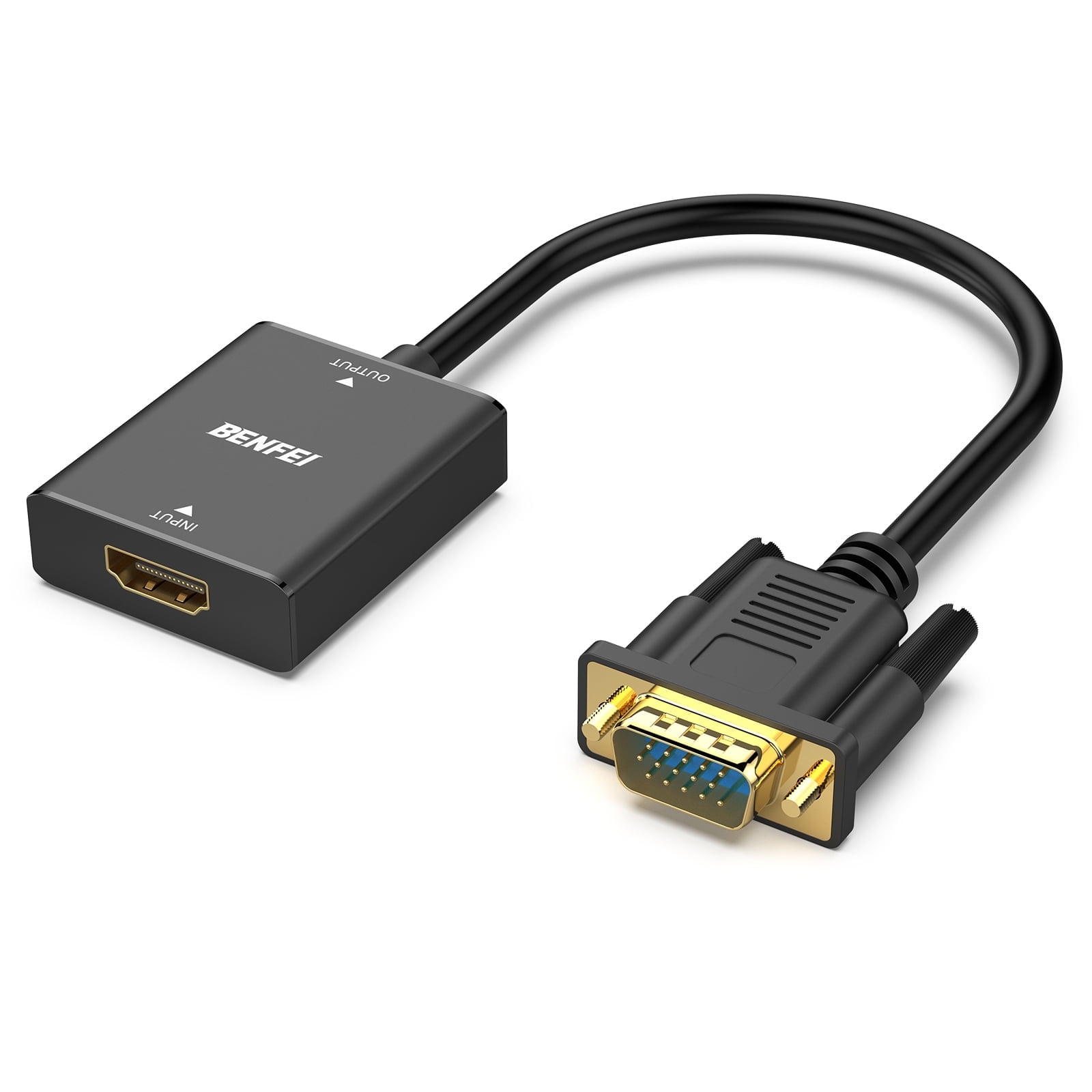 BENFEI HDMI to VGA, Uni-Directional HDMI Computer to VGA Monitor ...