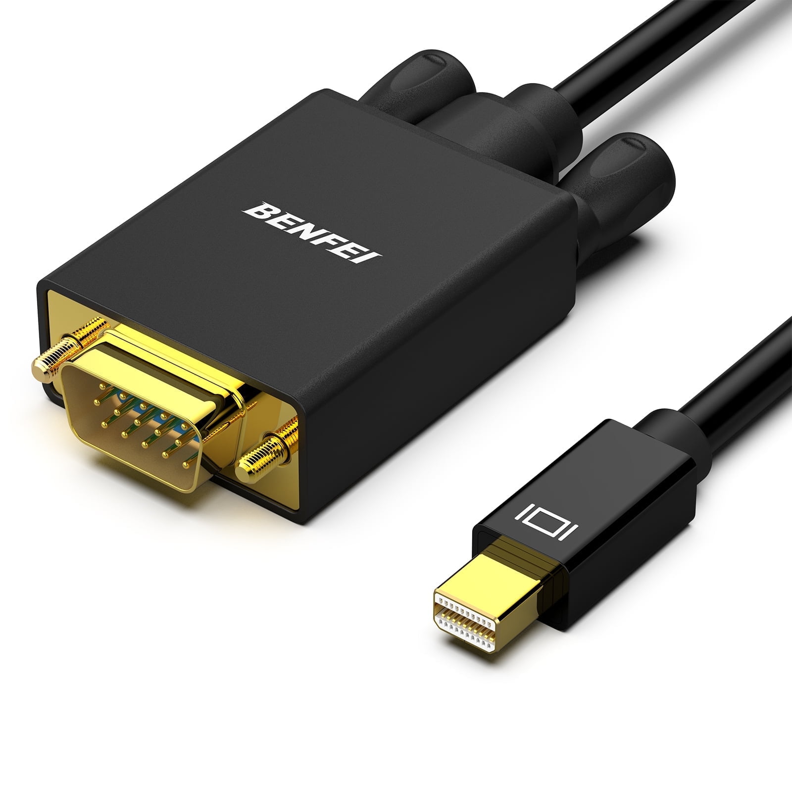 BENFEI Mini DisplayPort to VGA 6 Feet Cable, Mini DisplayPort to VGA ...