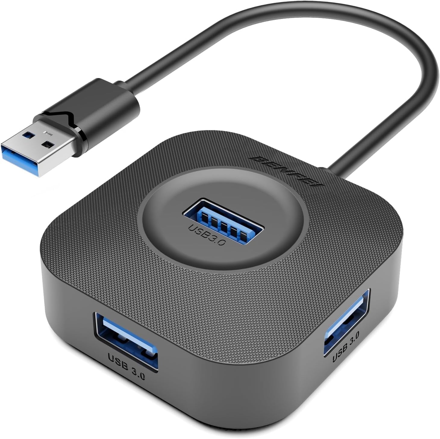 BENFEI USB 3.0 Hub, 4 Ports USB A Splitter Ultra Compact for Mouse ...