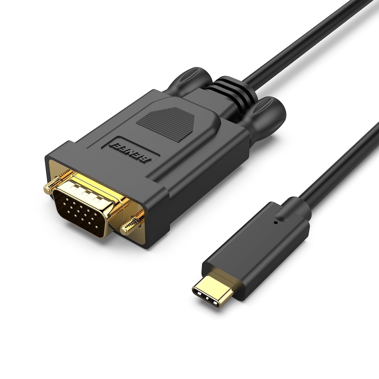 Benfei, USB C to VGA Cable, 6 Feet, Thunderbolt 3/4 Compatible ...
