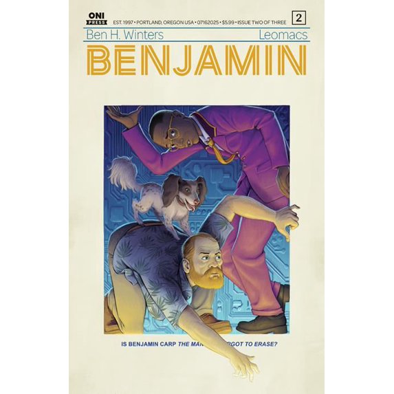 BENJAMIN #2 (OF 3) CVR B MALACHI WARD VAR Oni Press Comic Book 2025 - Walmart.com