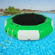 Free Shipping! TONKOUM 6.5ft Inflatable Water Trampoline Floating ...