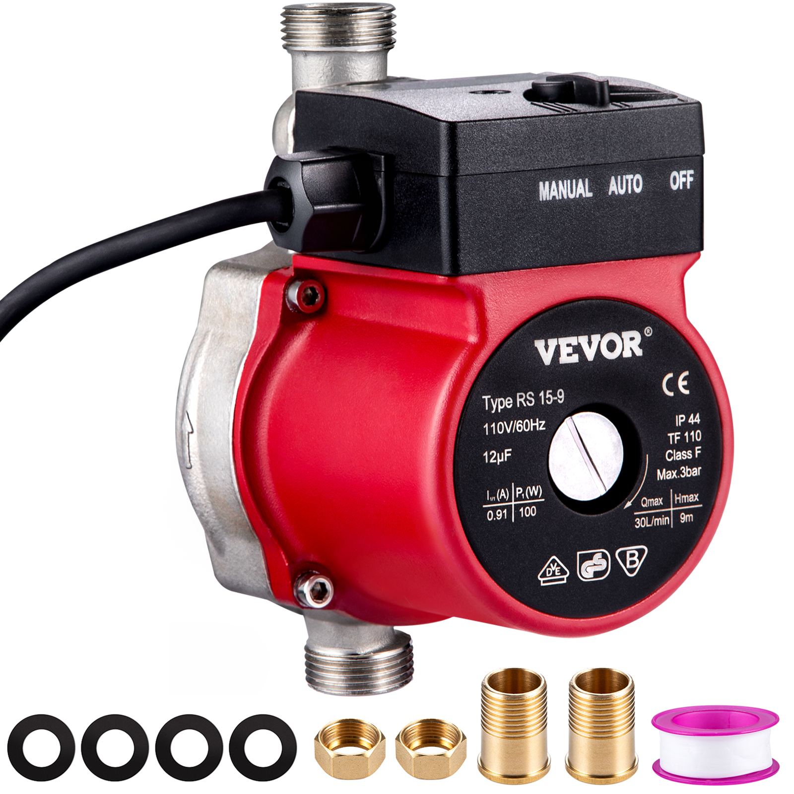 Grundfos 59896341 Super Brute Circulator UPS15-58FC - Walmart.com