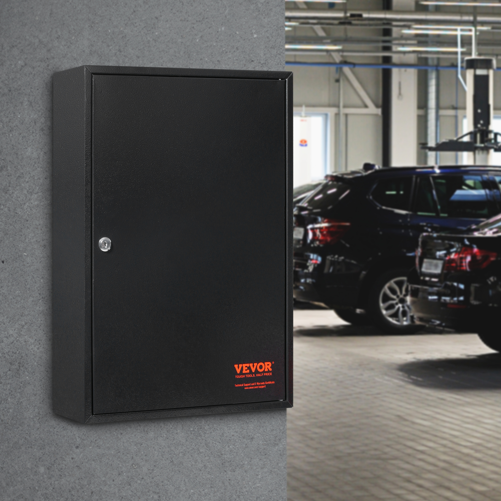 Stalwart Metal Storage Lock Box with Lock Hasp, 75-005 Silver - Walmart.com