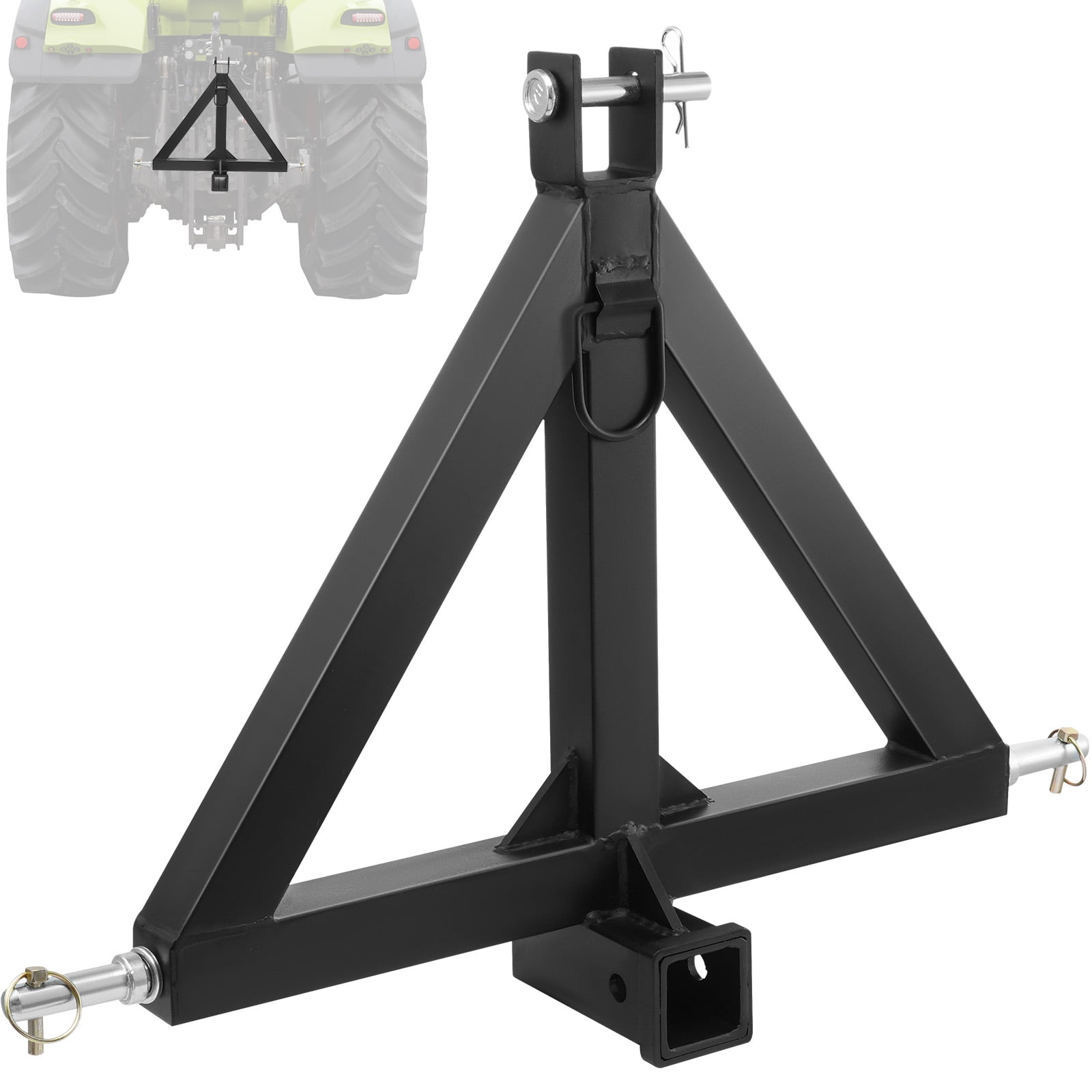 BENTISM 3 Point Hitch Receiver 25"x19" Tractor Receiver Hitch 2" for ...