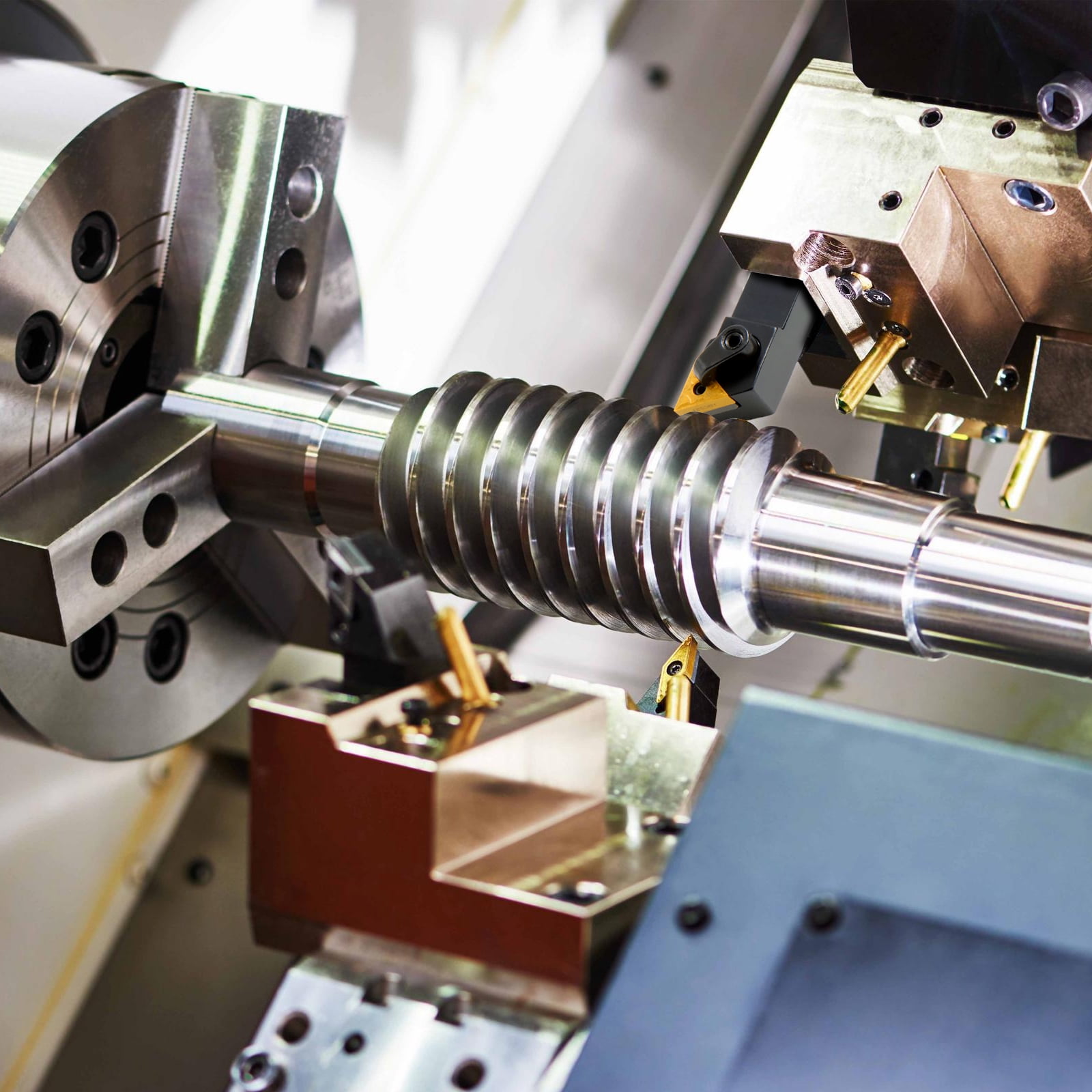 BENTISM 3PCS 5/8 in Lathe Turning Tool Indexable Carbide Inserts with ...