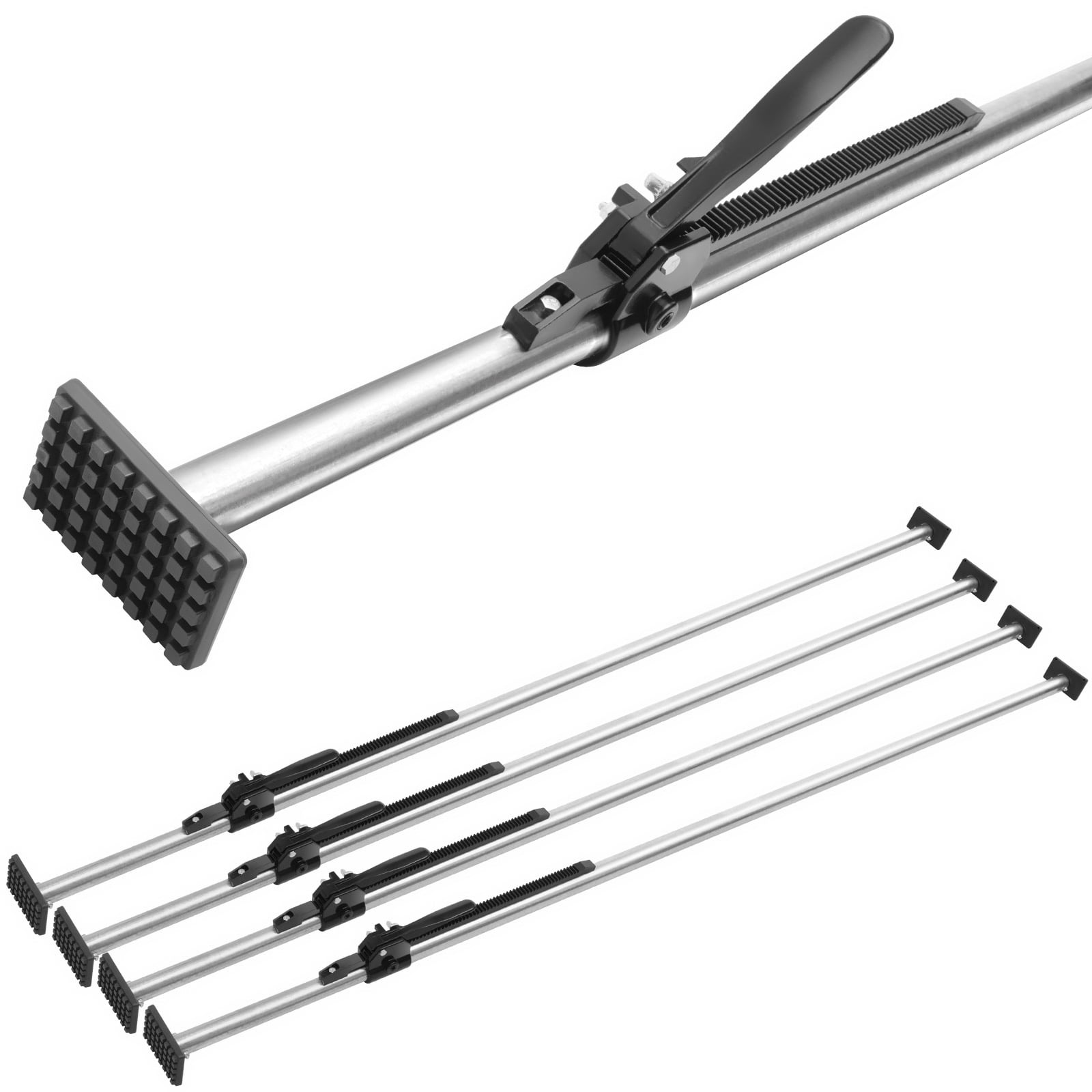 "BENTISM 4 Packs Steel Ratcheting Load Bar Lock, Adjustable 89.5""-104. ...