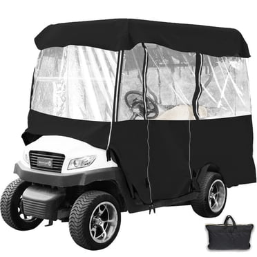 Armor Shield Deluxe 4 Sided Golf Cart Enclosure 2 Passenger, Fits Carts ...