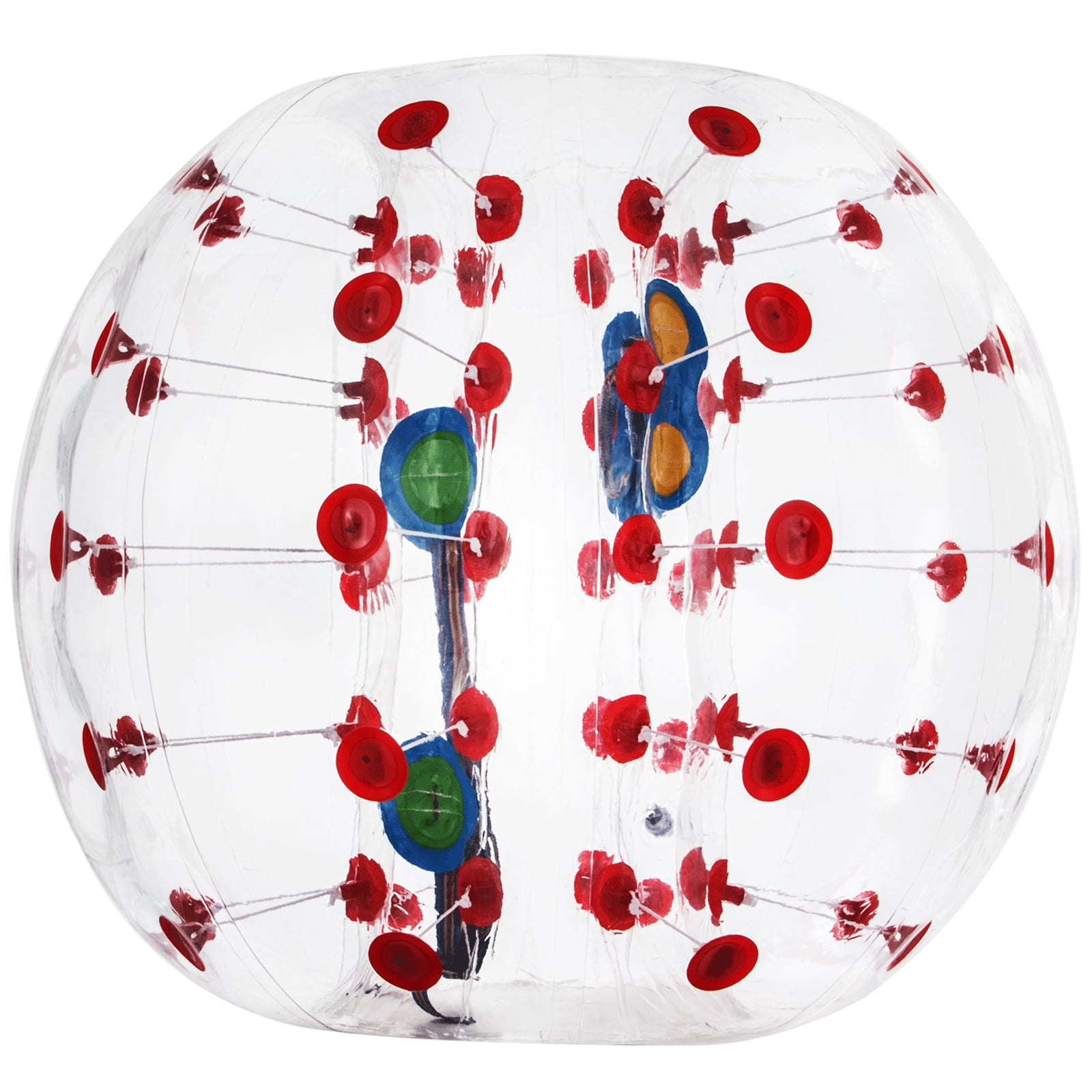 BENTISM Inflatable Bumper Ball - 4ft PVC Zorb Ball - Walmart.com