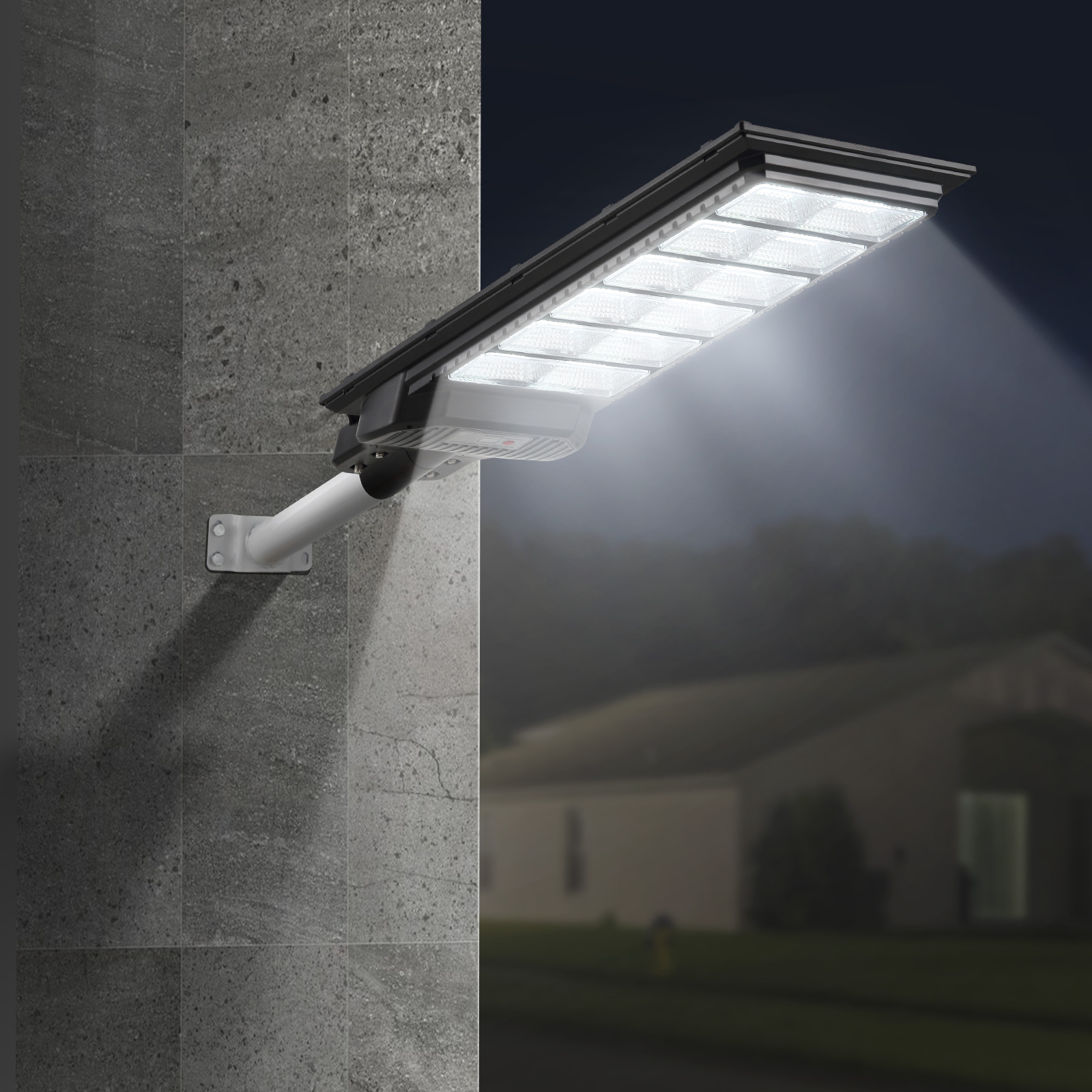 Heathco HZ-4133-SV Silver Motion Detection Outdoor Light Fixture ...