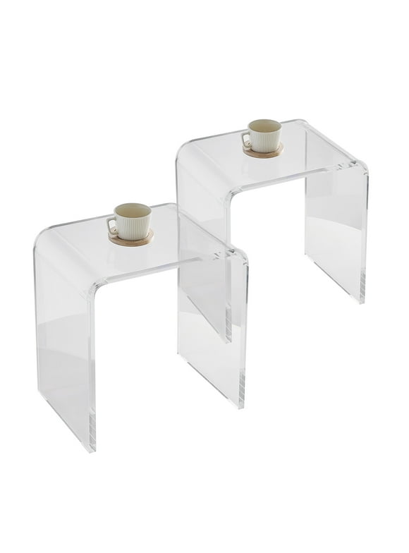 Acrylic End Tables in End Tables - Walmart.com