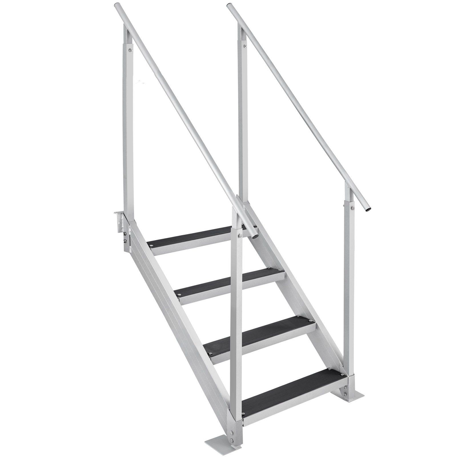 Extreme Max 3005.3843 Universal Mount Aluminum Dock Stairs - 4-Step ...
