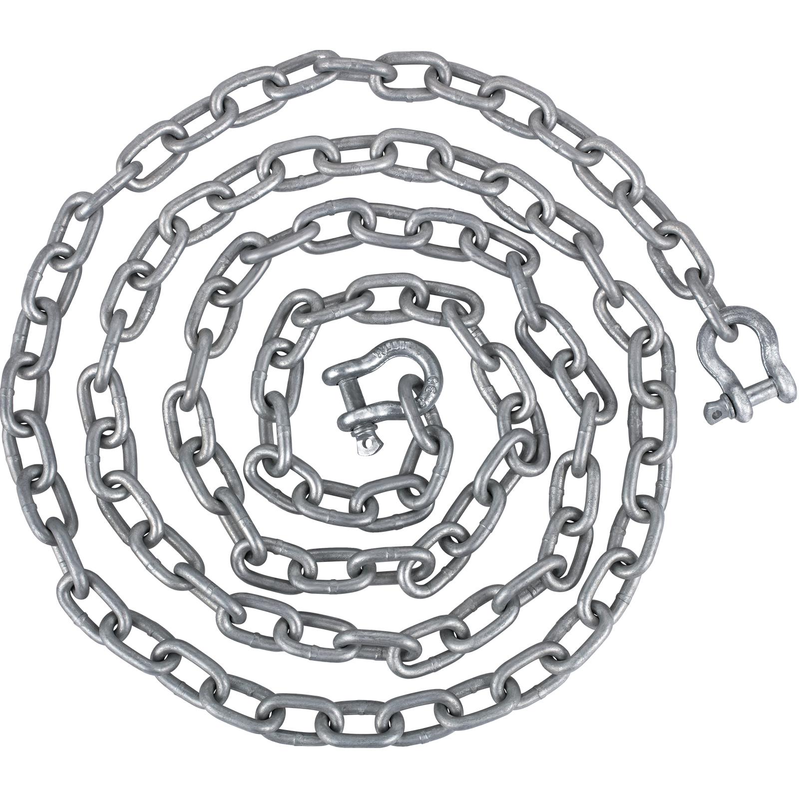 Seachoice Galvanized Anchor Lead Chain With Shackles - Walmart.com