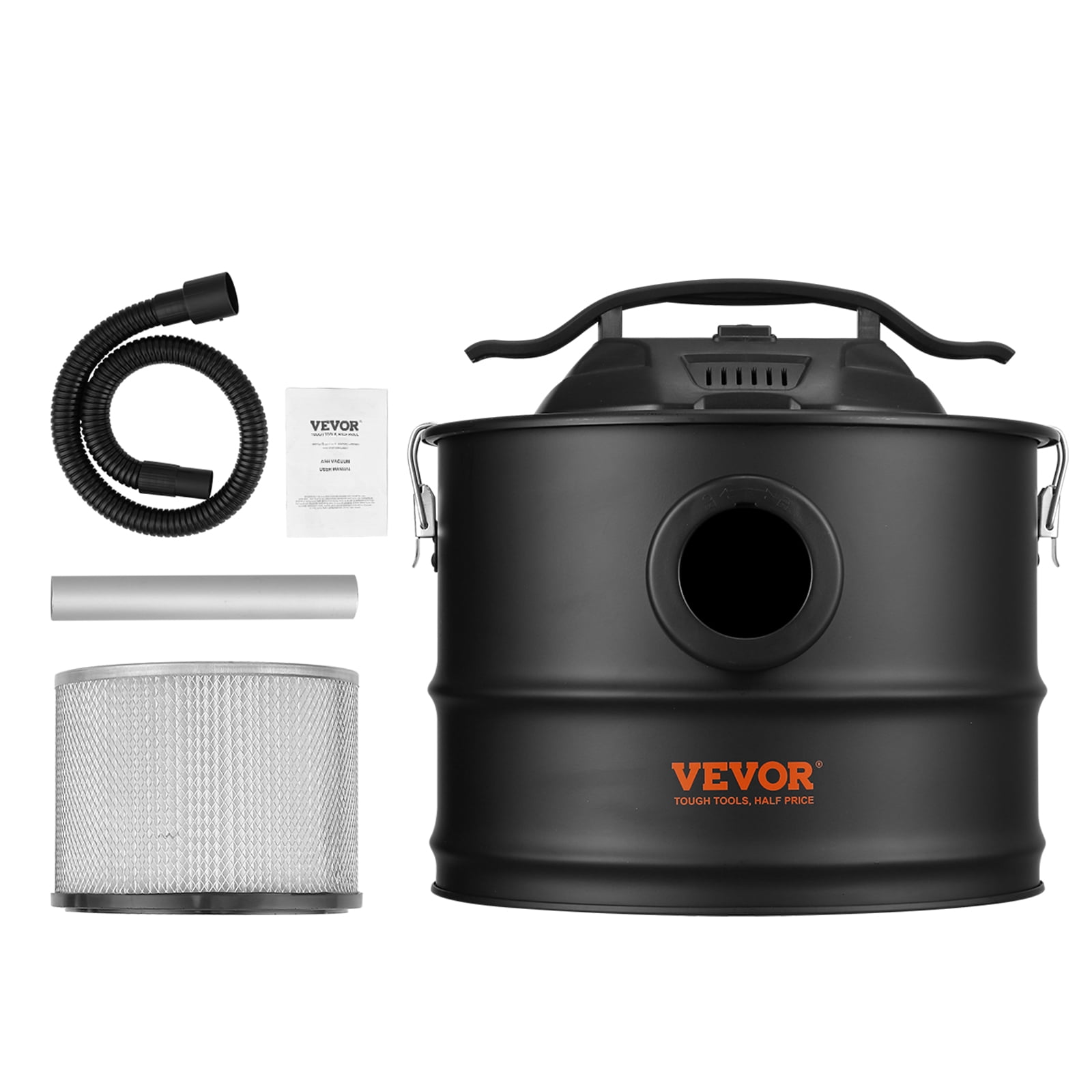 BENTISM 4 Gallon 1200W Heat-Sealed Ash Vacuum Cleaner for Fireplaces ...