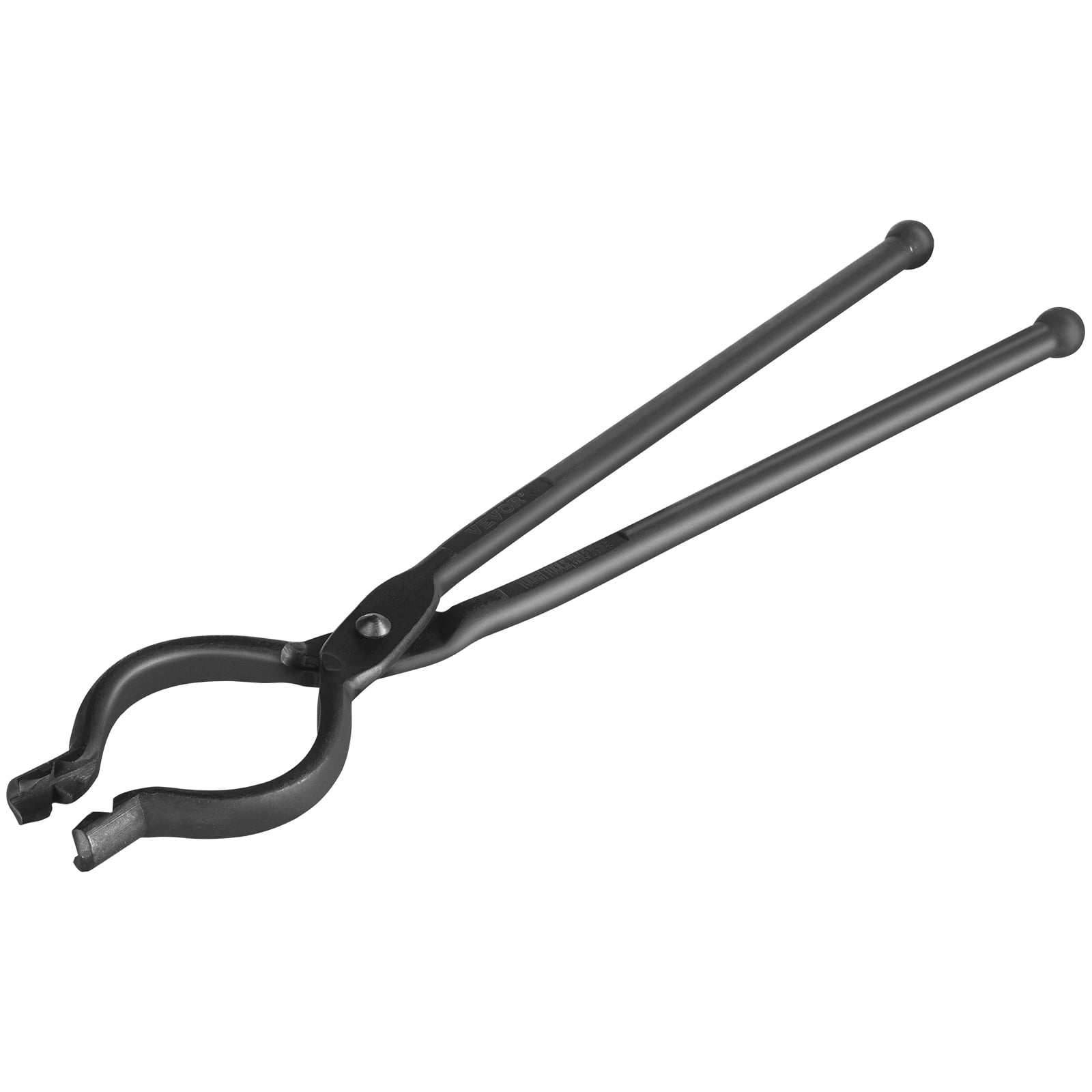 BENTISM Blacksmith Tongs, 18” V-Bit Bolt Tongs, Carbon Steel Forge ...