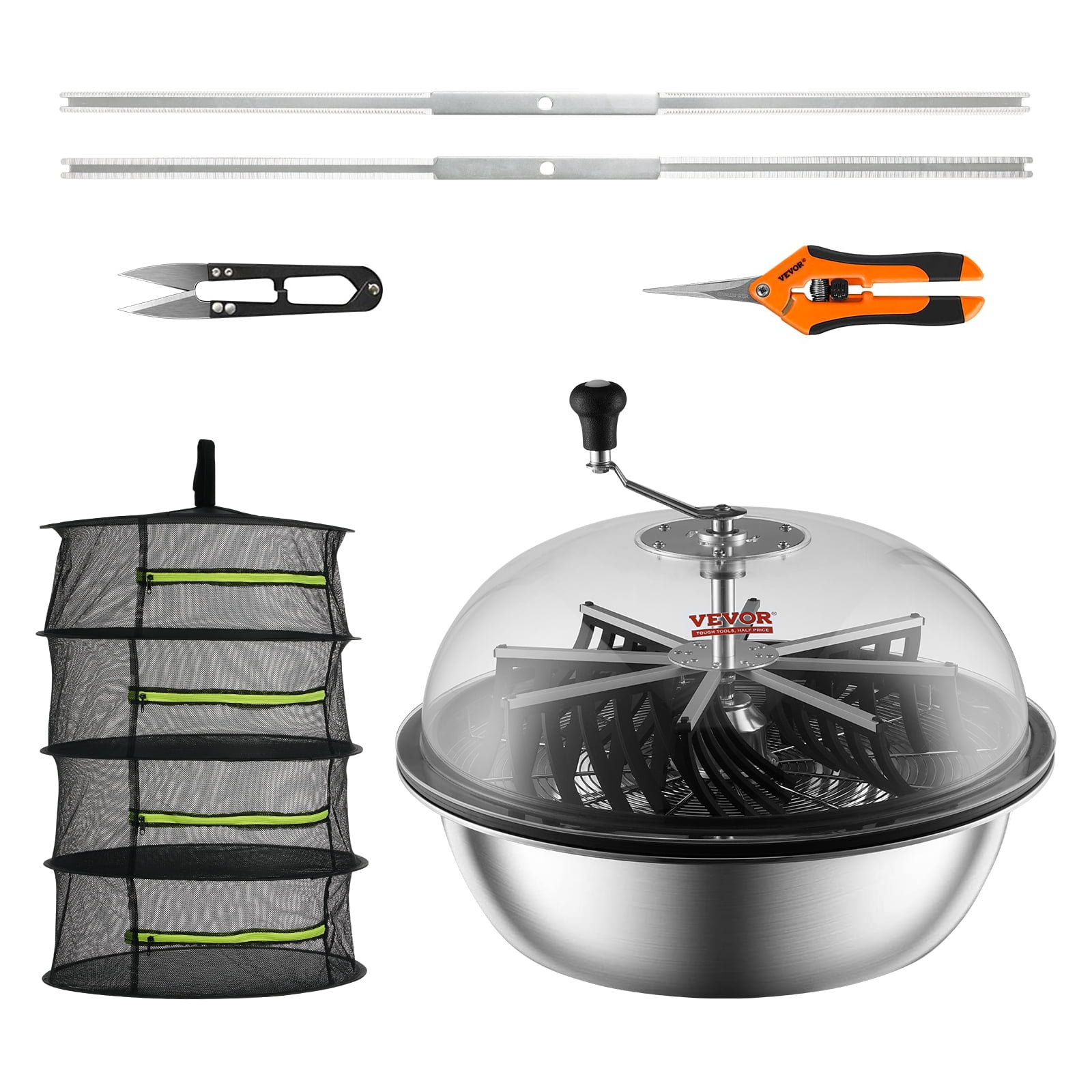 BENTISM Bud Leaf Trimmer 24 inch Stainless Steel Manual Bud Trimmer ...