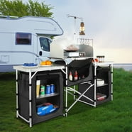 Wakeman Camping Table, Black - Walmart.com