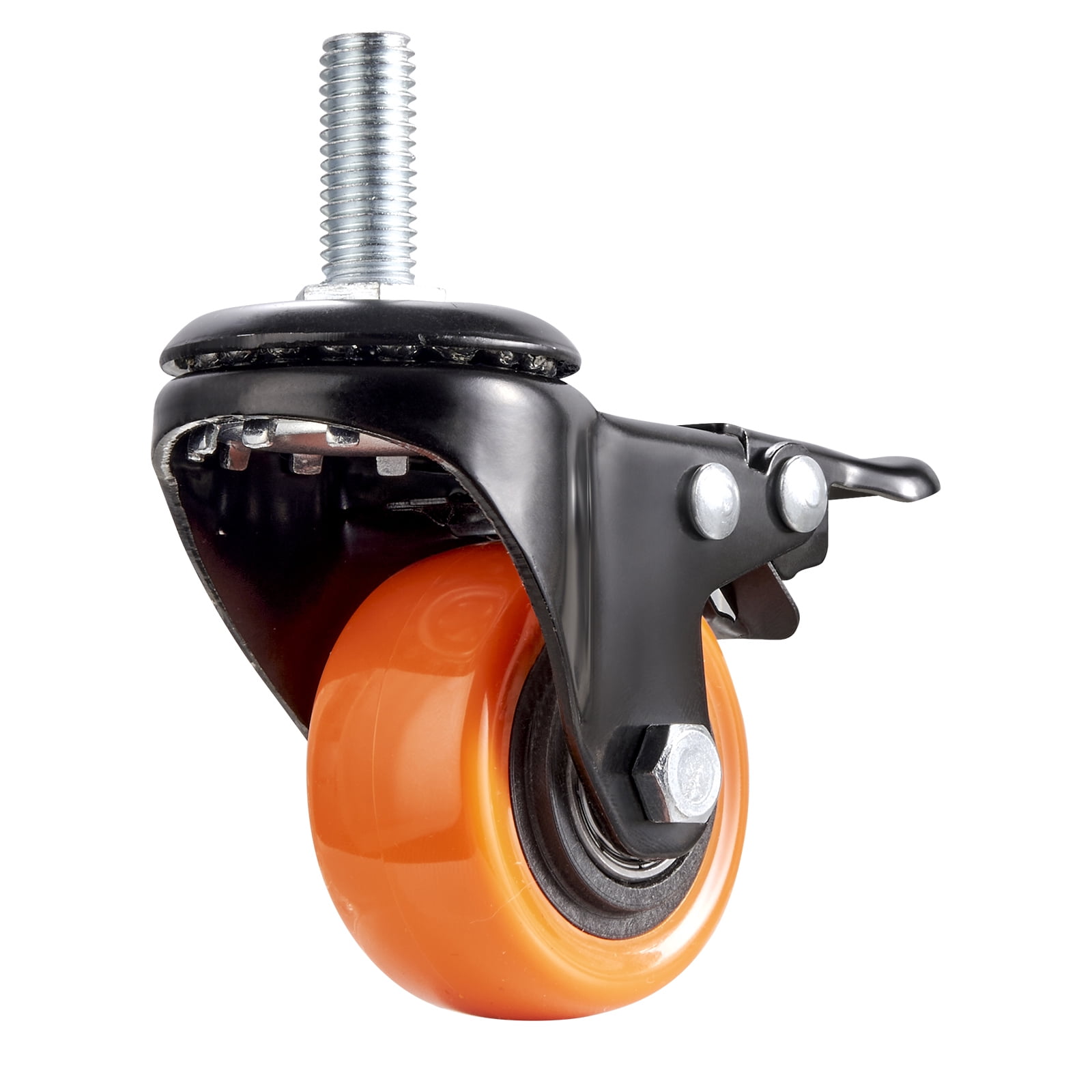 BENTISM Carbon Steel Swivel Casters, Black, 4 Count - Walmart.com