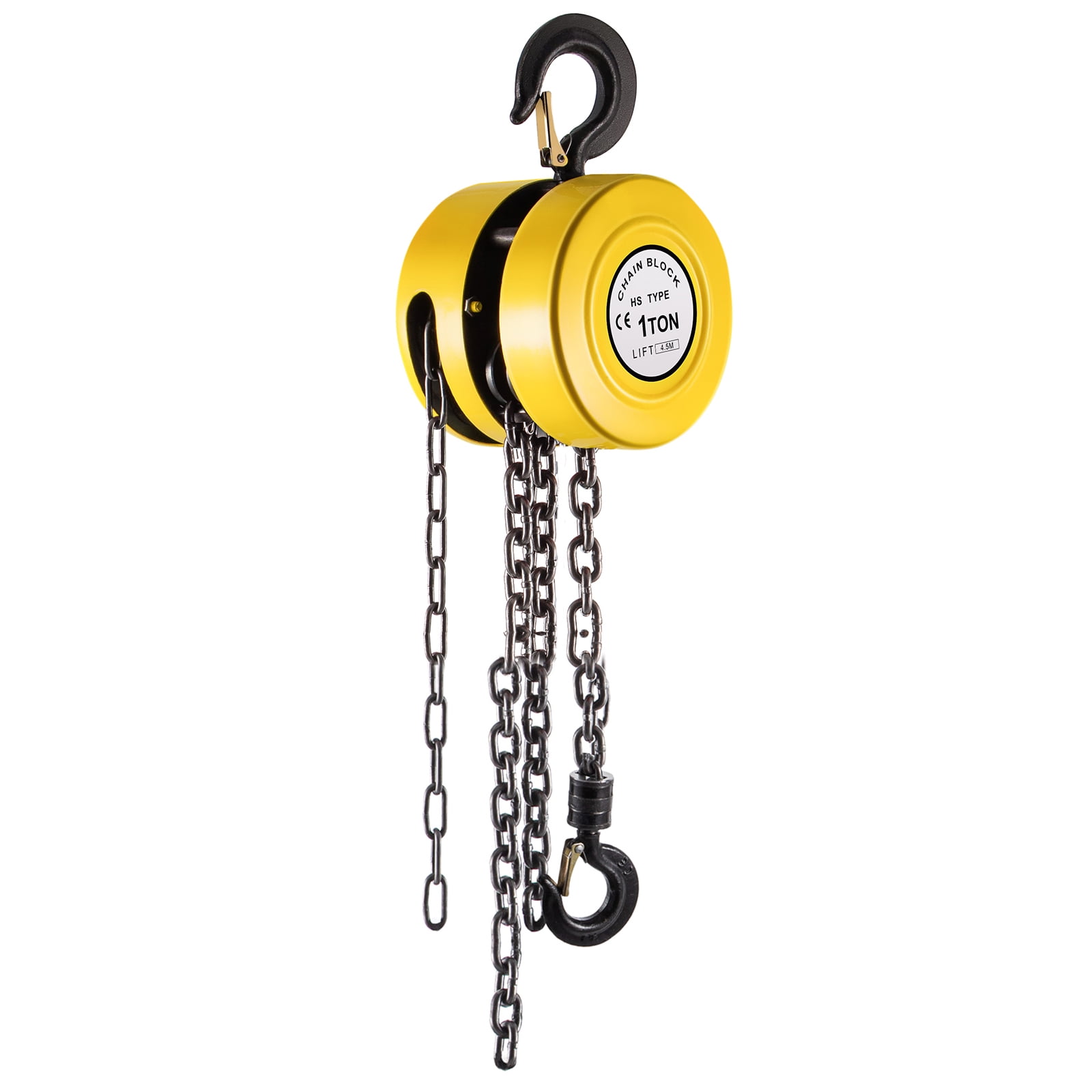 BENTISM Chain Hoist Chain Block 1 T Capacity 15 FT Lift Steel ...
