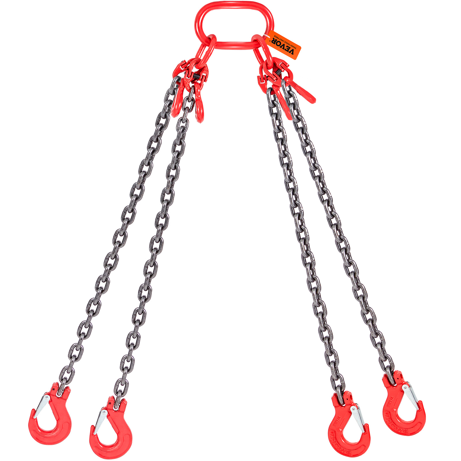 Apex Tool Group LLC Chain T9501624 3/8" Zinc Plated Grade 43 Grab Hooks ...