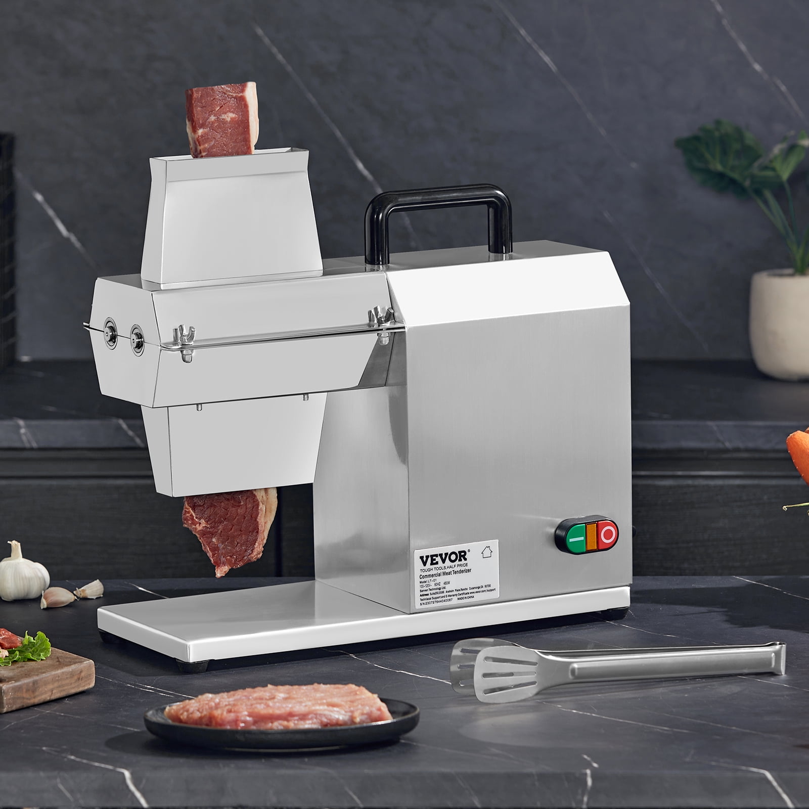 Bentism Commercial Meat Tenderizer 500w Stainless Steel Electric