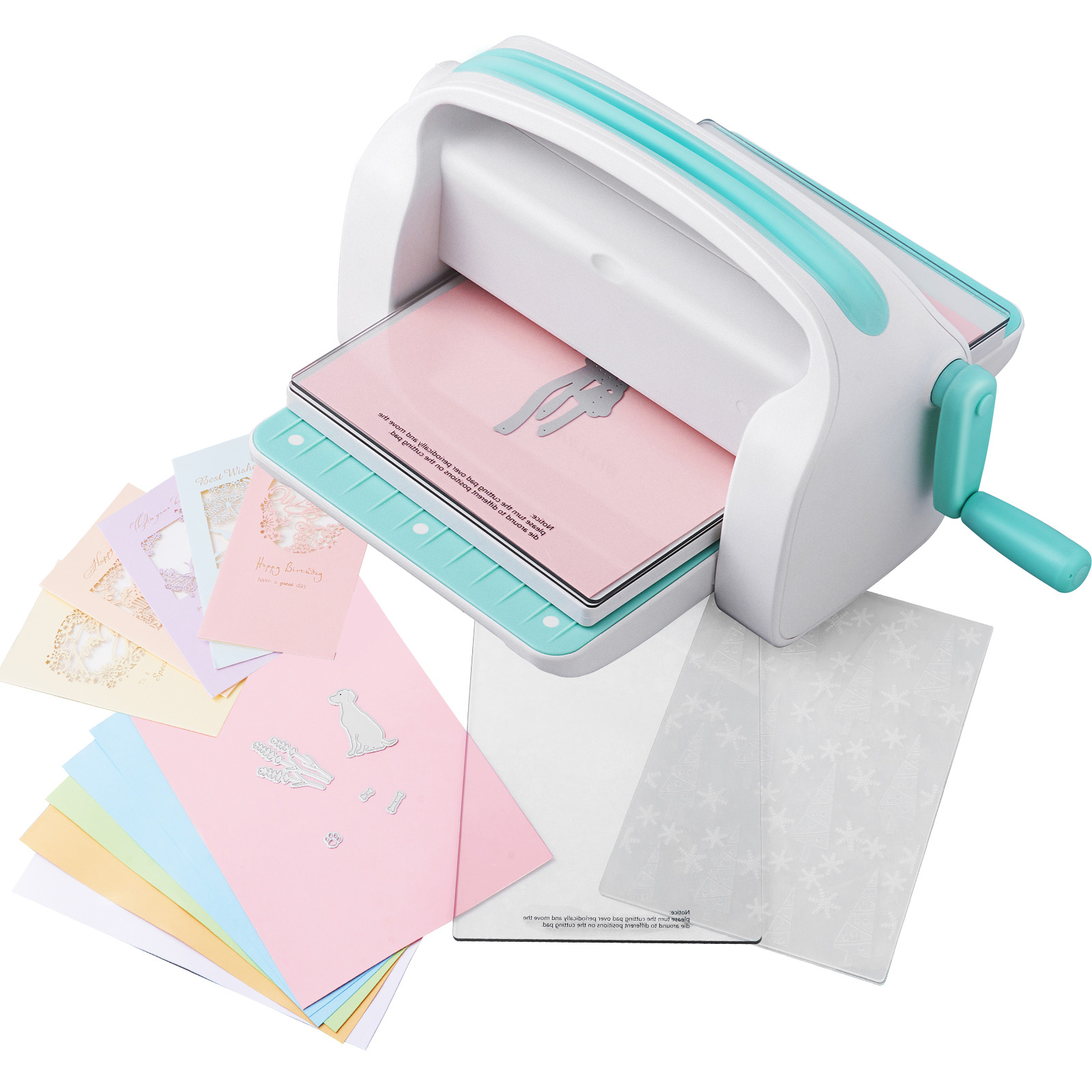BENTISM Die Cutting & Embossing Machine for Arts & Crafts, 6 Inch ...