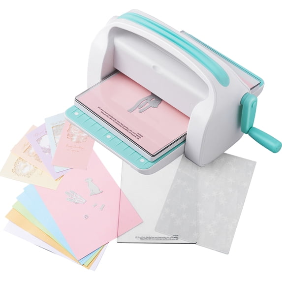 VEVOR Die Cutting & Embossing Machine for Arts & Crafts, 9" Portable ...