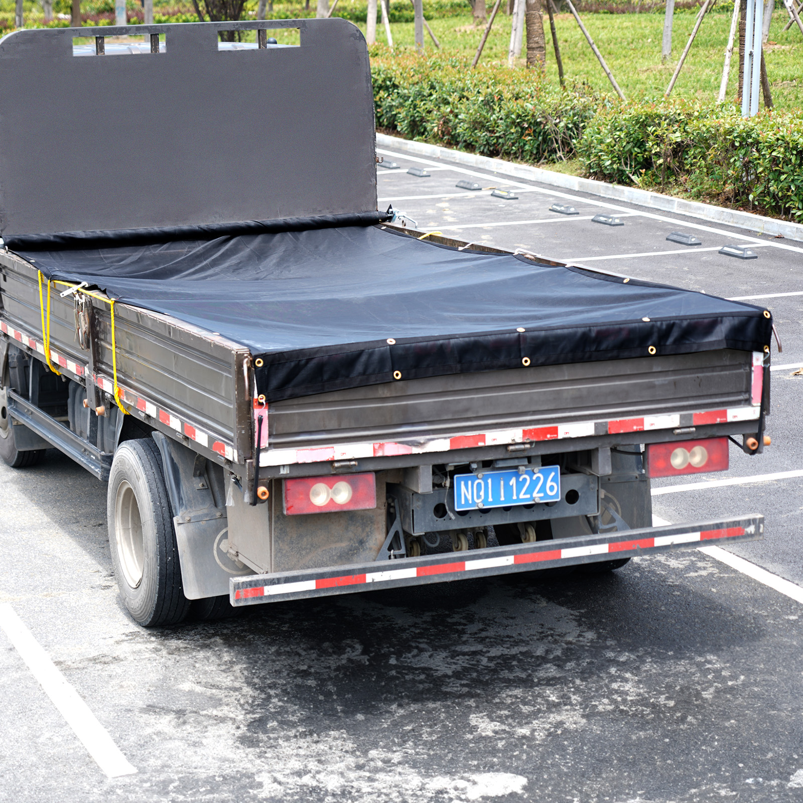 Dump Truck Tarp System - Electric Aluminum 4 Spring Tarp System for ...