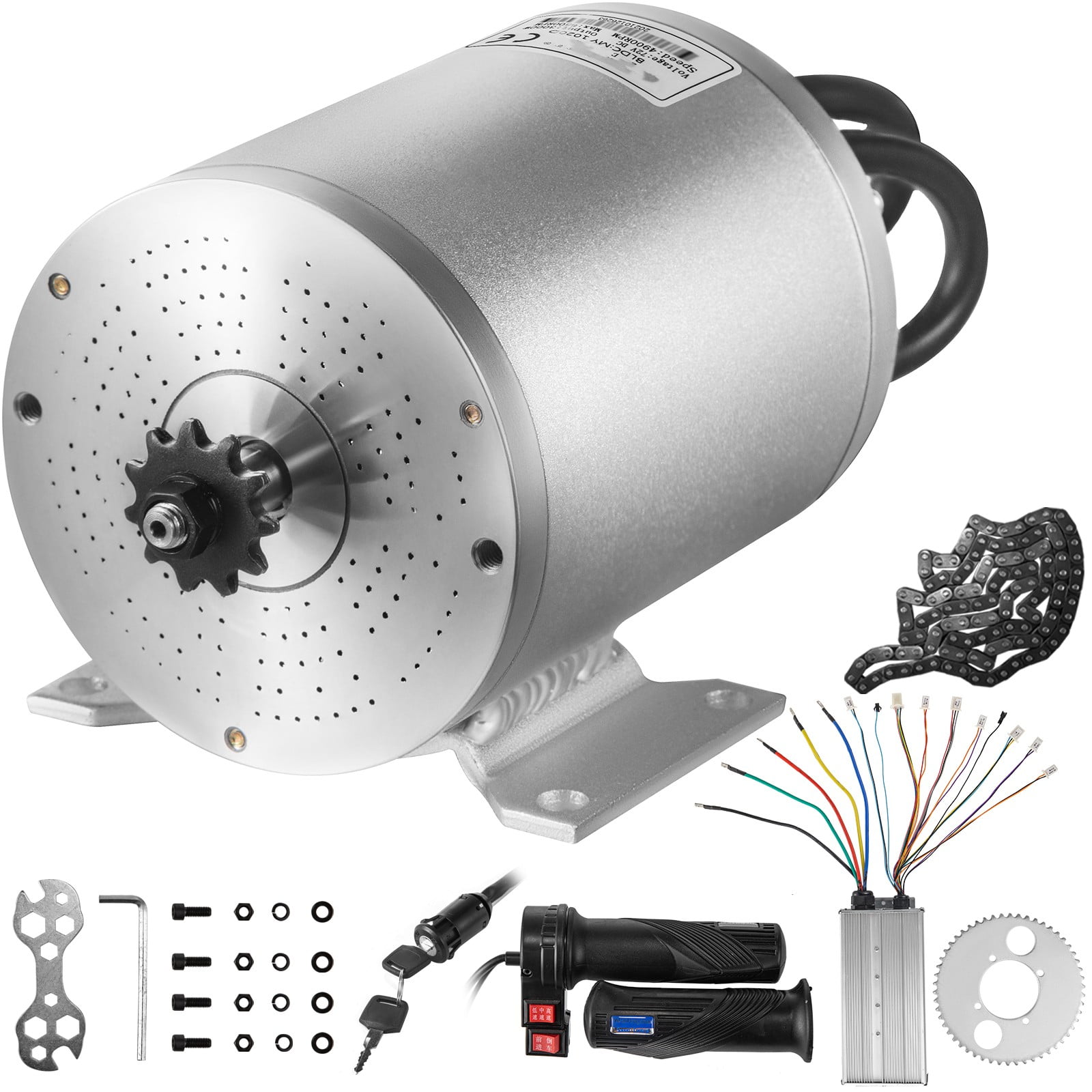 Free Shipping! BENTISM Electric Brushless DC Motor Brushless Electric ...