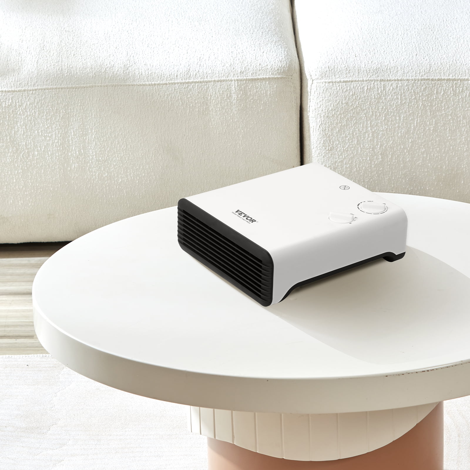 BENTISM Electric Wall Heater 1500W Knob Adjustment Triple Safety ...