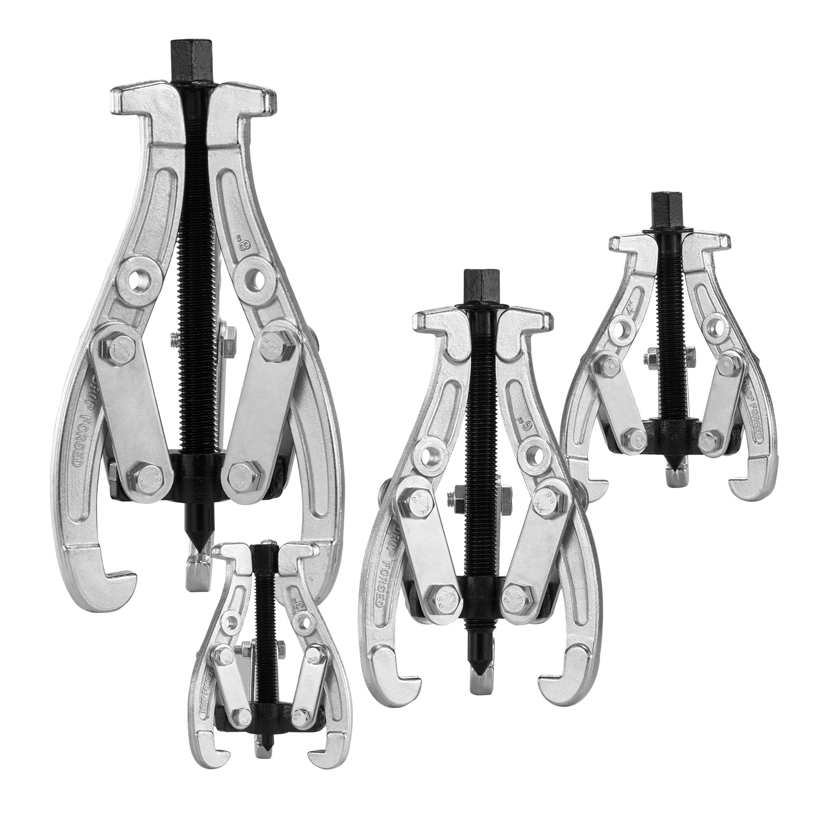 BENTISM Gear Puller Set, 3" 4" 6" 8" Puller Kit, 3 Jaw Gear Bearing ...