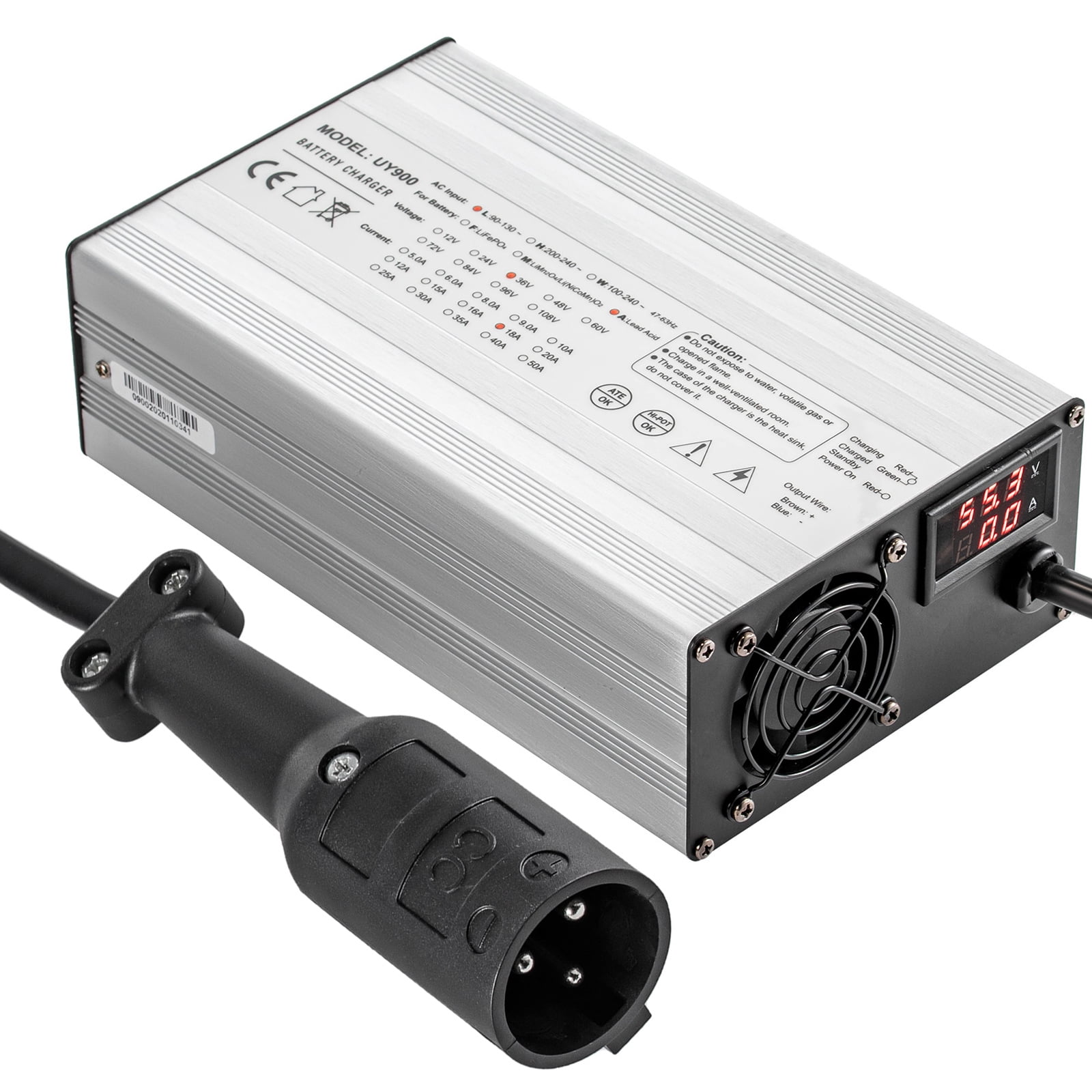 VEVOR Golf Cart Battery Charger48V Club Car Charger 15A Golf Cart ...