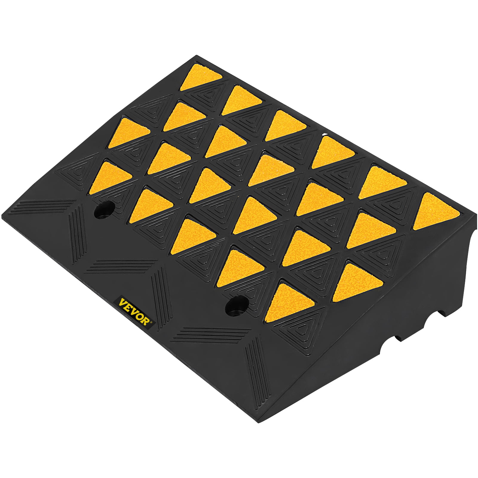 BENTISM Heavy Duty Rubber Curb Ramp for Material Handling Transport ...