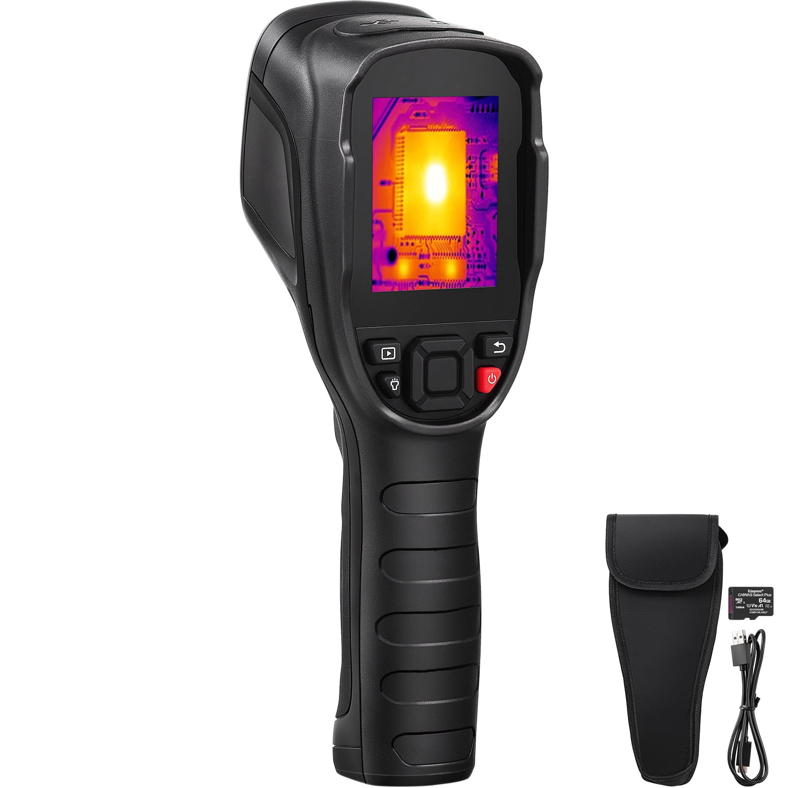 BENTISM Digital Infrared Thermal Imager Vision Cam Scope, 2MP Visible ...