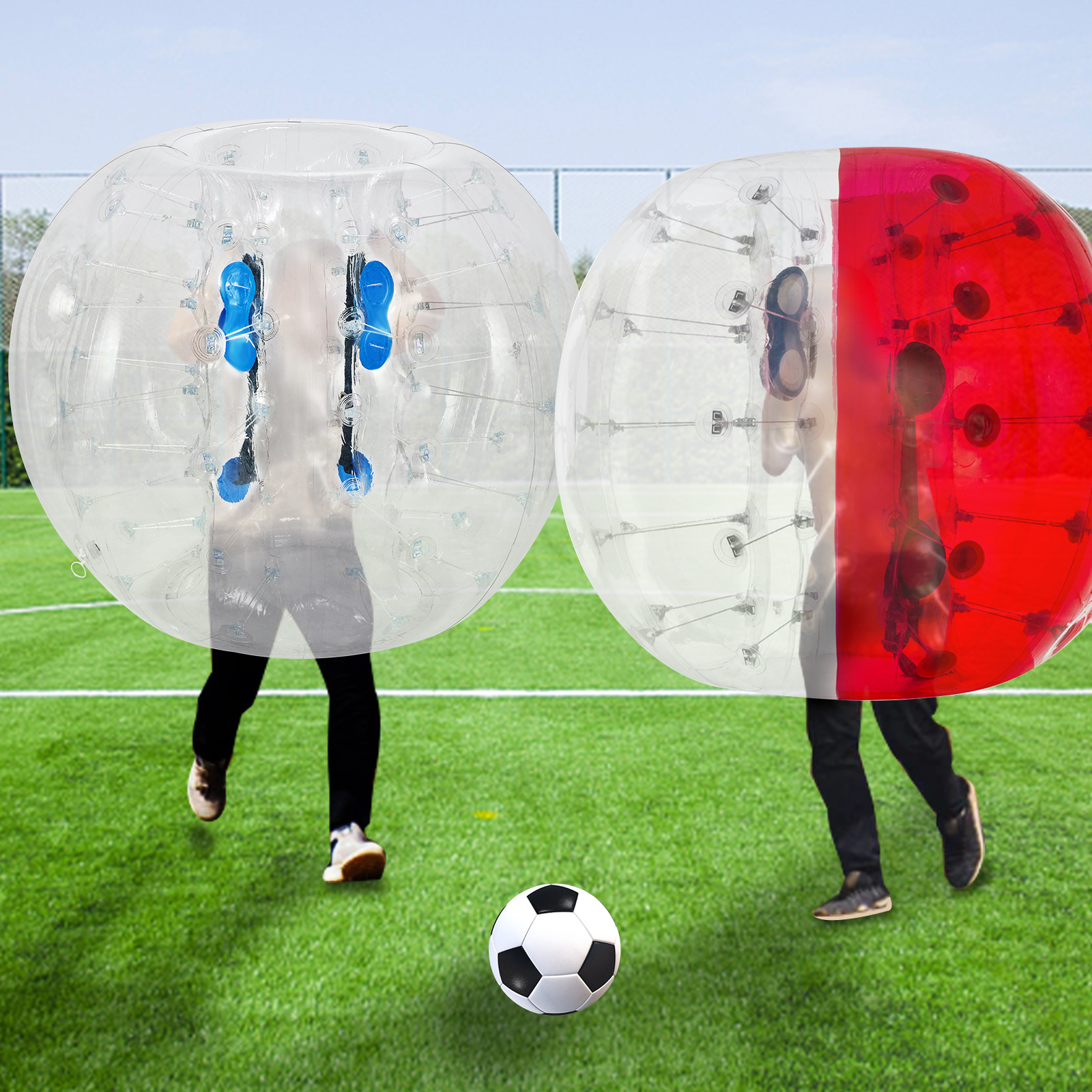 Open Box YUEBO Bumper Bubble Soccer Balls Teens/Adults, Body Zorb Ball ...