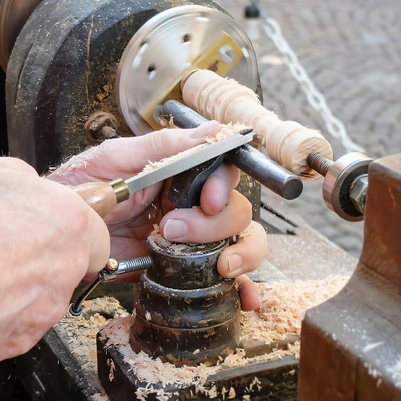 BENTISM Lathe Chisel Set 3PCS Wood Working Turning Tools Carbide Steel ...