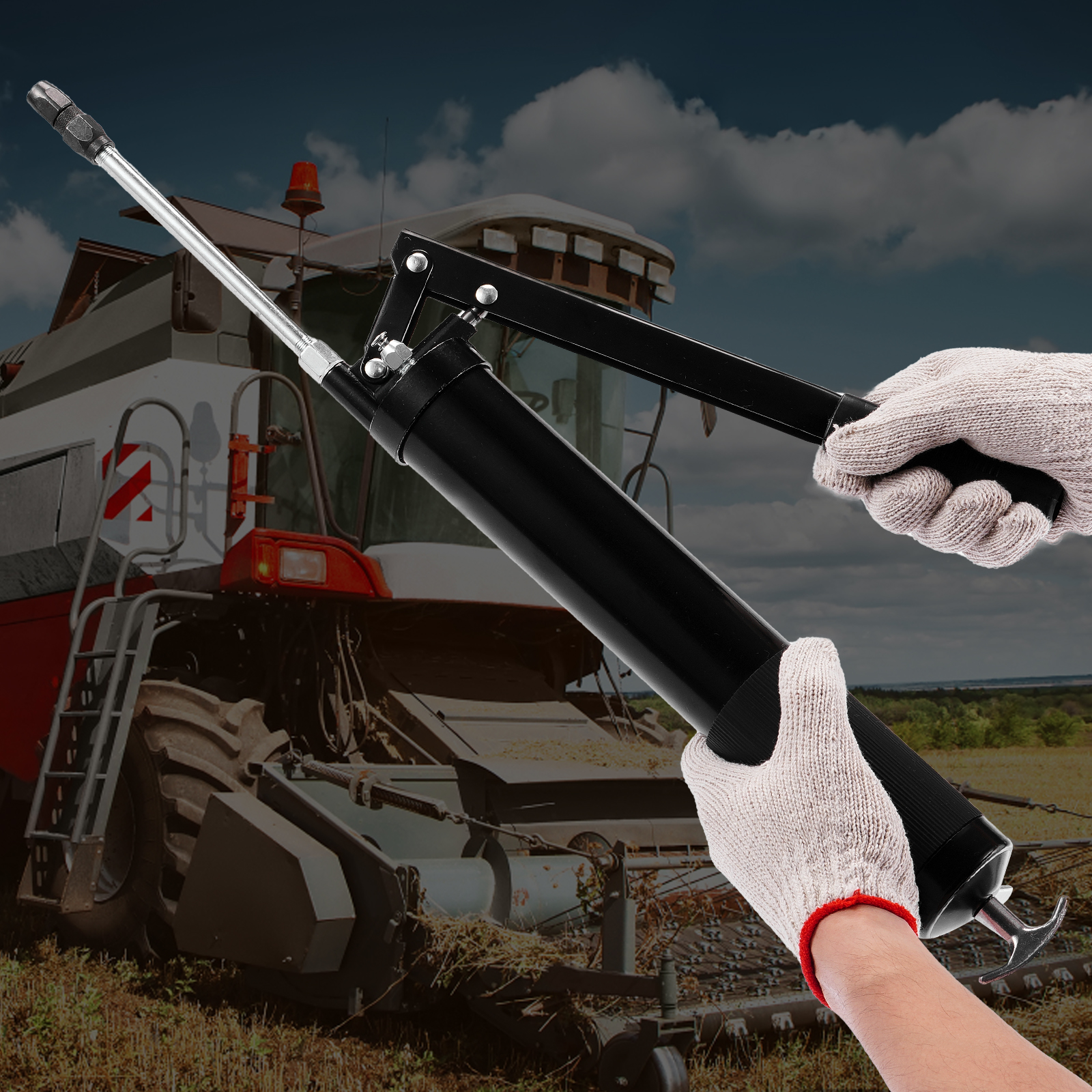 Lock N Load High/Low Manual Grease Gun - Walmart.com