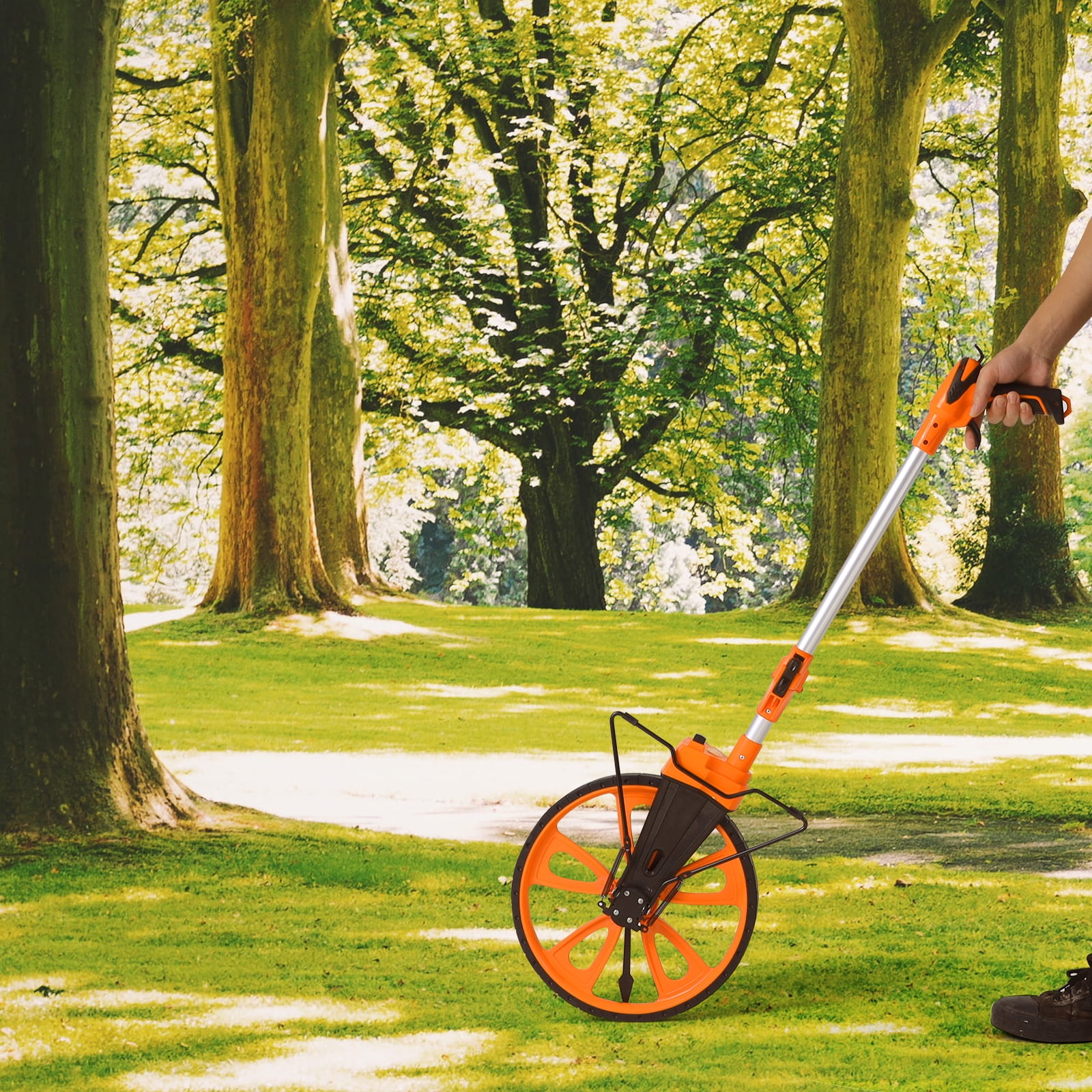 VEVOR Measuring Wheel 12.5” Telescoping Handle Centerline Design w ...