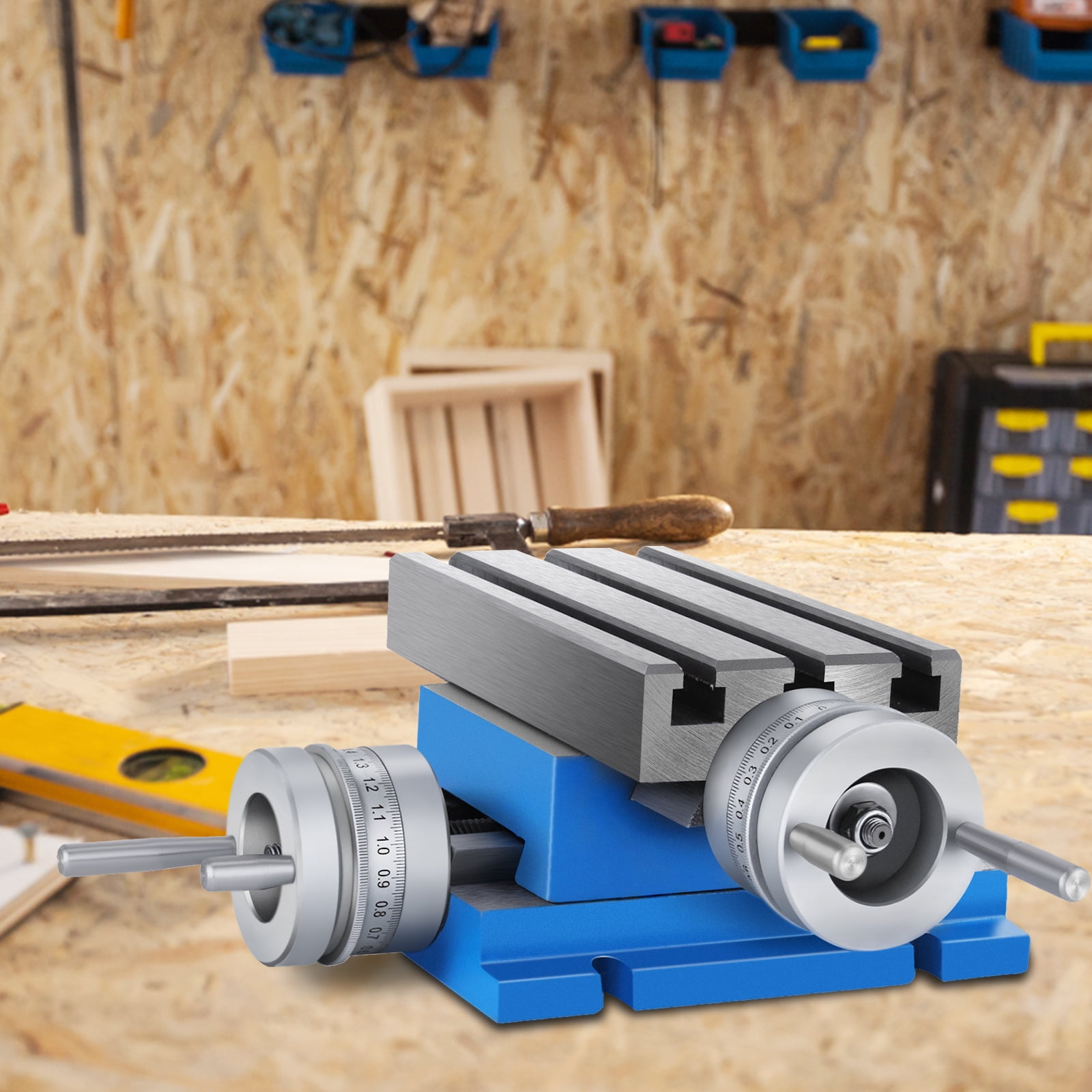 VEVOR Milling Machine Cross Slide Worktable 4''x7.3'' 2 Axis Compound ...