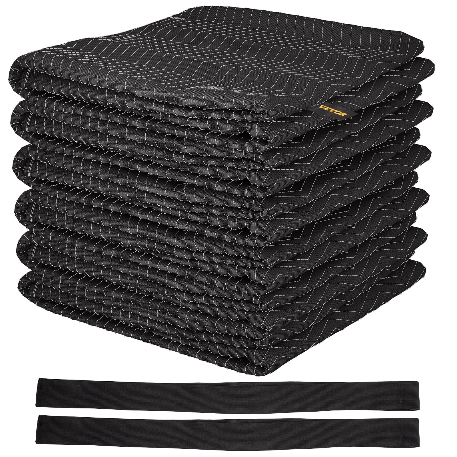 BENTISM Moving Blankets Packing Blankets 80" x 72" Furniture Pads 6 ...