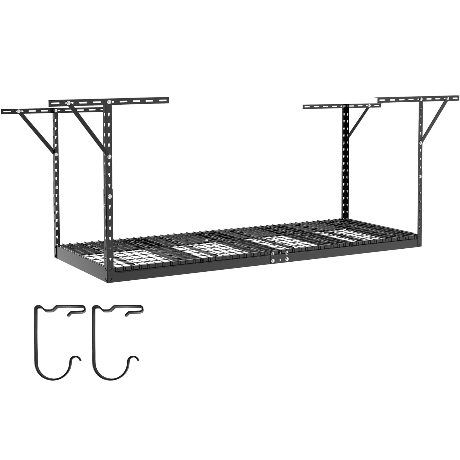 BENTISM Overhead Adjustable Garage Storage Rack 36x96in Ceiling Rack ...