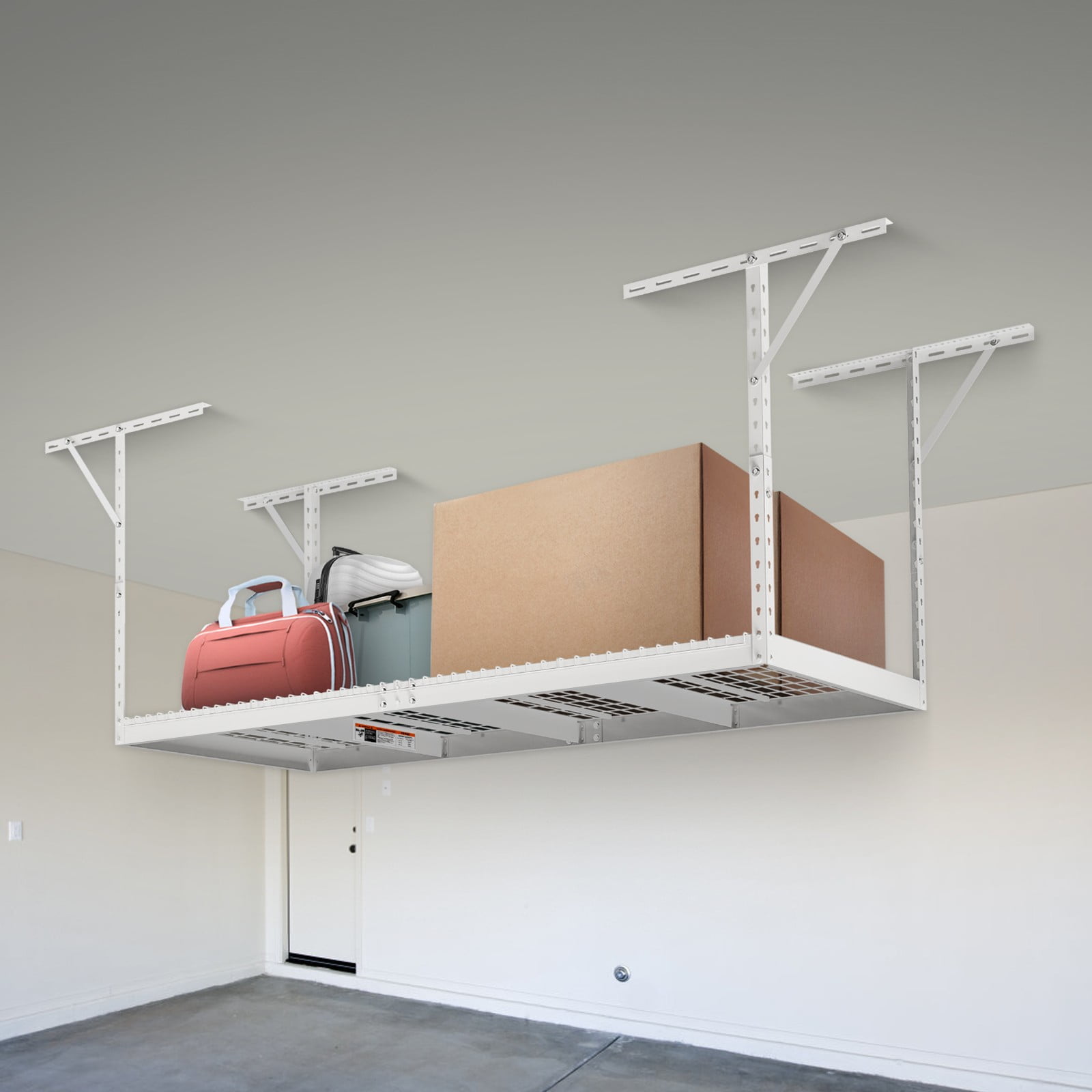 BENTISM Overhead Adjustable Garage Storage Rack 36x96in Ceiling Rack ...