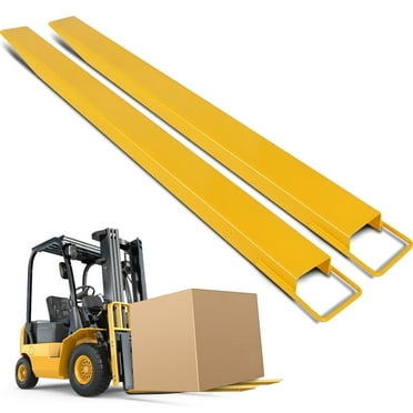 SKYSHALO Pallet Fork Extensions Forklift Extensions 84" x 4.5" Heavy ...