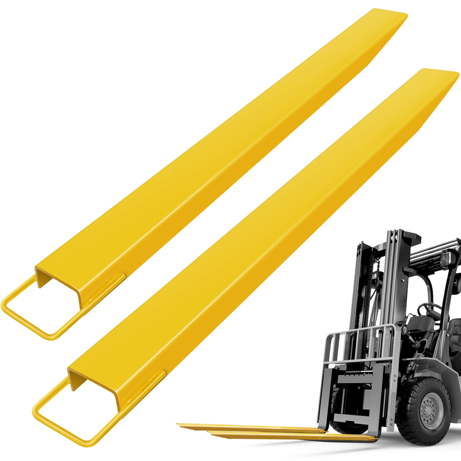 BENTISM Pallet Fork Extensions,96 ×4.5" Forklift Extensions, Heavy Duty ...