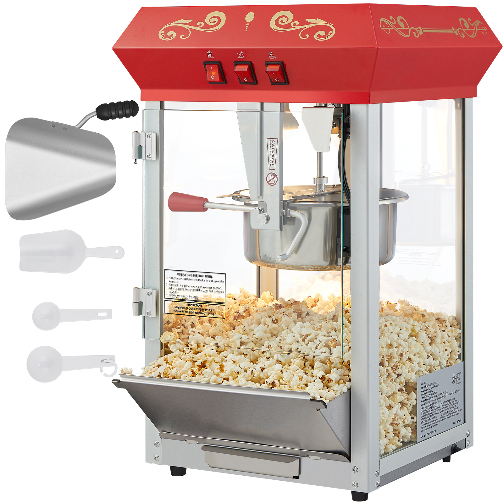 West Bend Stir Crazy Popcorn Popper - Walmart.com